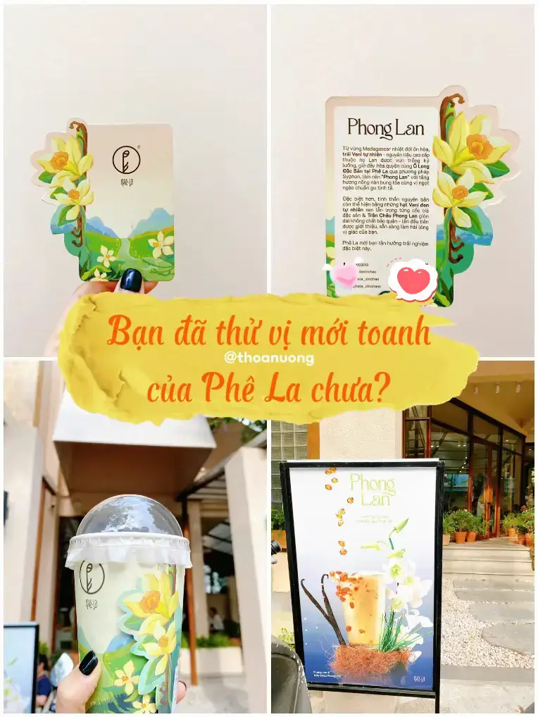 Bạn đã thử vị Phong Lan của Phê La chưa? | Bộ sưu tập do Thỏ ăn uống ...