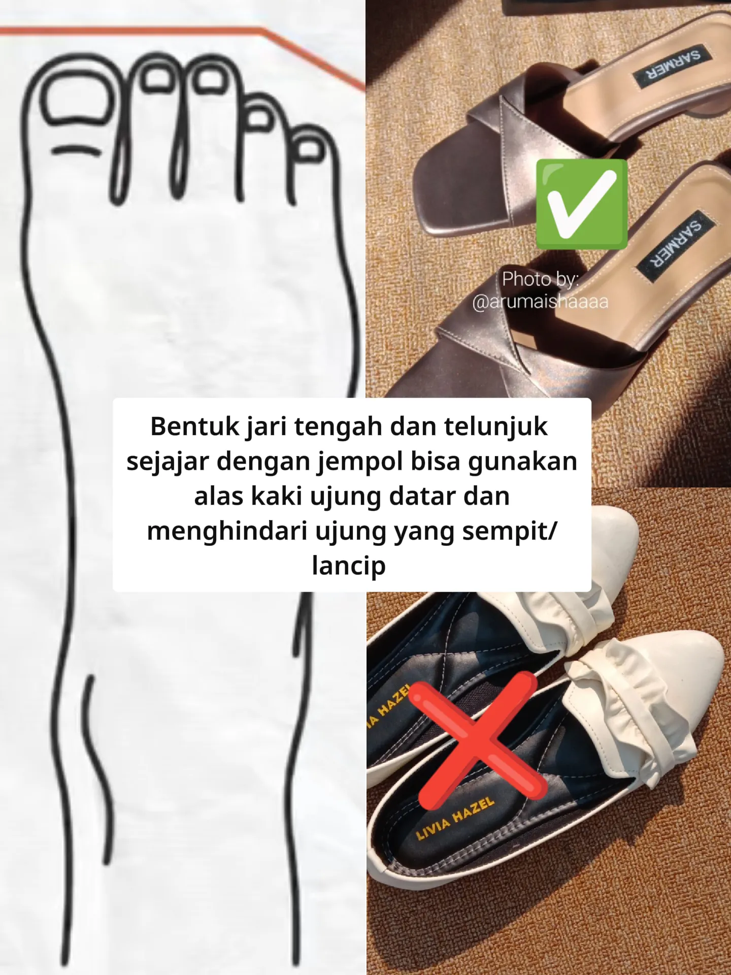 MEMILIH SEPATU YANG TEPAT SESUAI BENTUK JARI KAKI | Galeri diposting ...