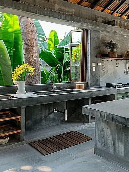 ห้องครัวนอกปูนเปลือย | แกลเลอรีที่โพสต์โดย Ploynapat | Lemon8