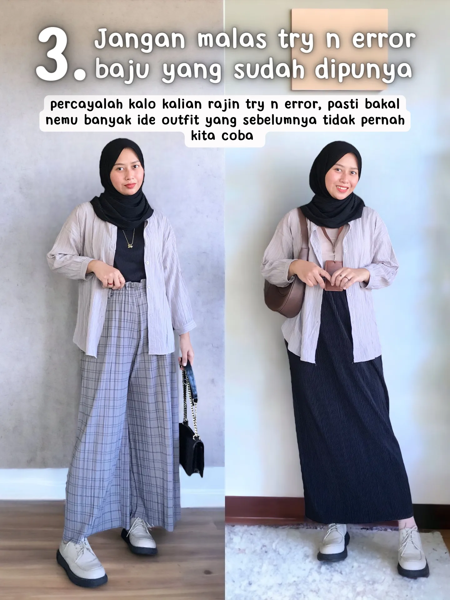 TAMPIL STYLISH ITU TIDAK SELALU MAHAL | Galeri diposting oleh Zaliza Ubaida | Lemon8