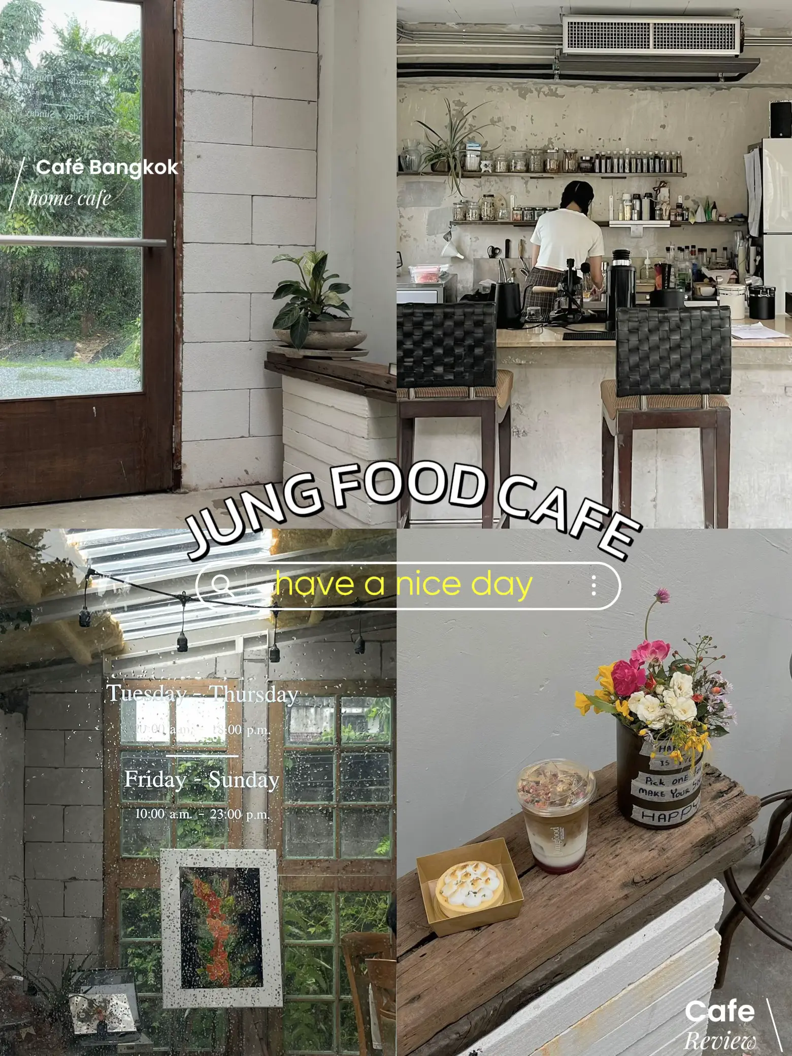 🪞 Jung food cafe // โฮมคาเฟ่ที่มีทั้งบาร์และคาเฟ่ 🥂 | แกลเลอรีที่โพสต์ ...