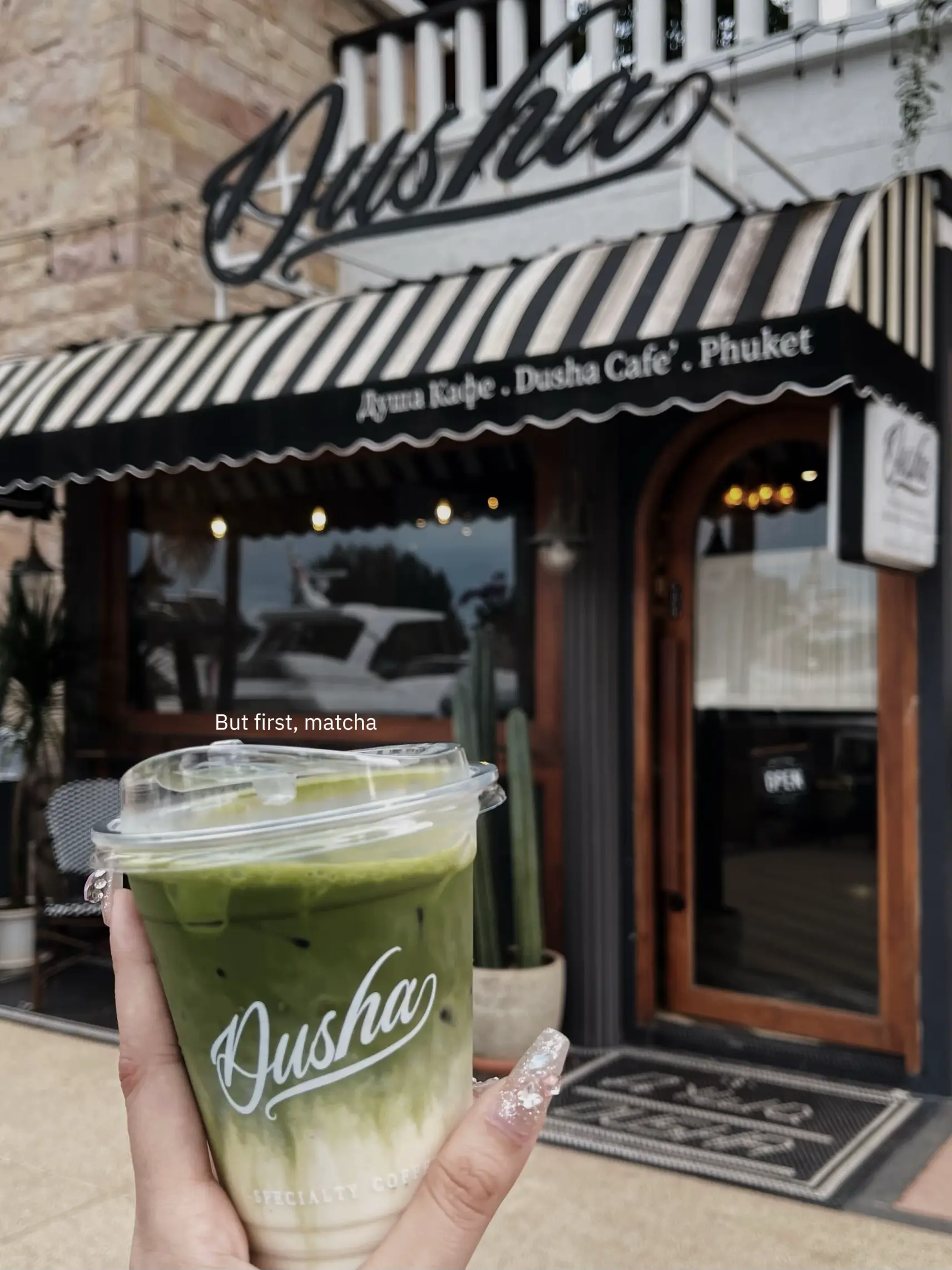 Dusha Cafe คาเฟ่วิวเรือยอร์ช 🛥️ | แกลเลอรีที่โพสต์โดย Khunpr7m | Lemon8