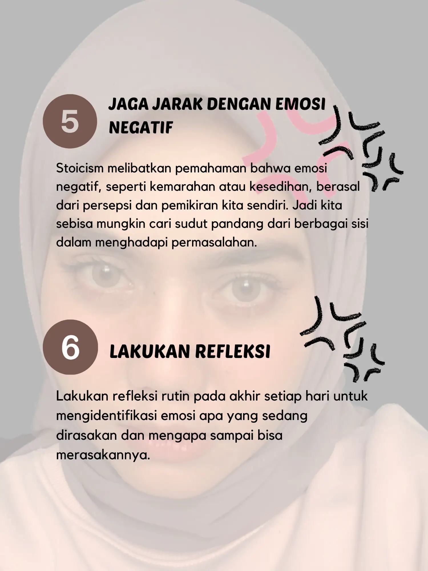 Cara kontrol emosi dengan stoicism | Galeri diposting oleh nirmala | Lemon8