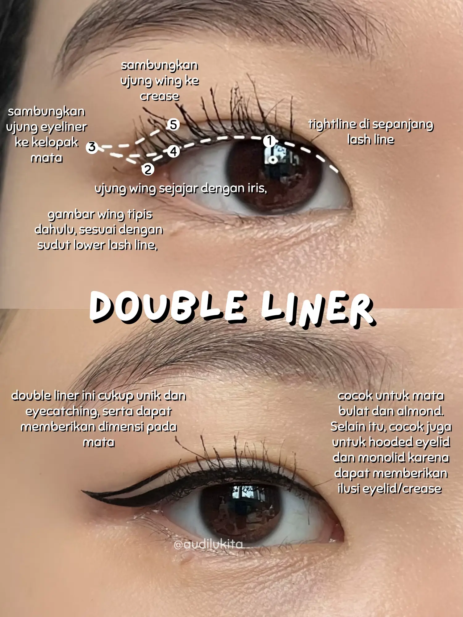 6 TIPE EYELINER SESUAI BENTUK MATA! FOR BEGINNERS | Galeri diposting ...