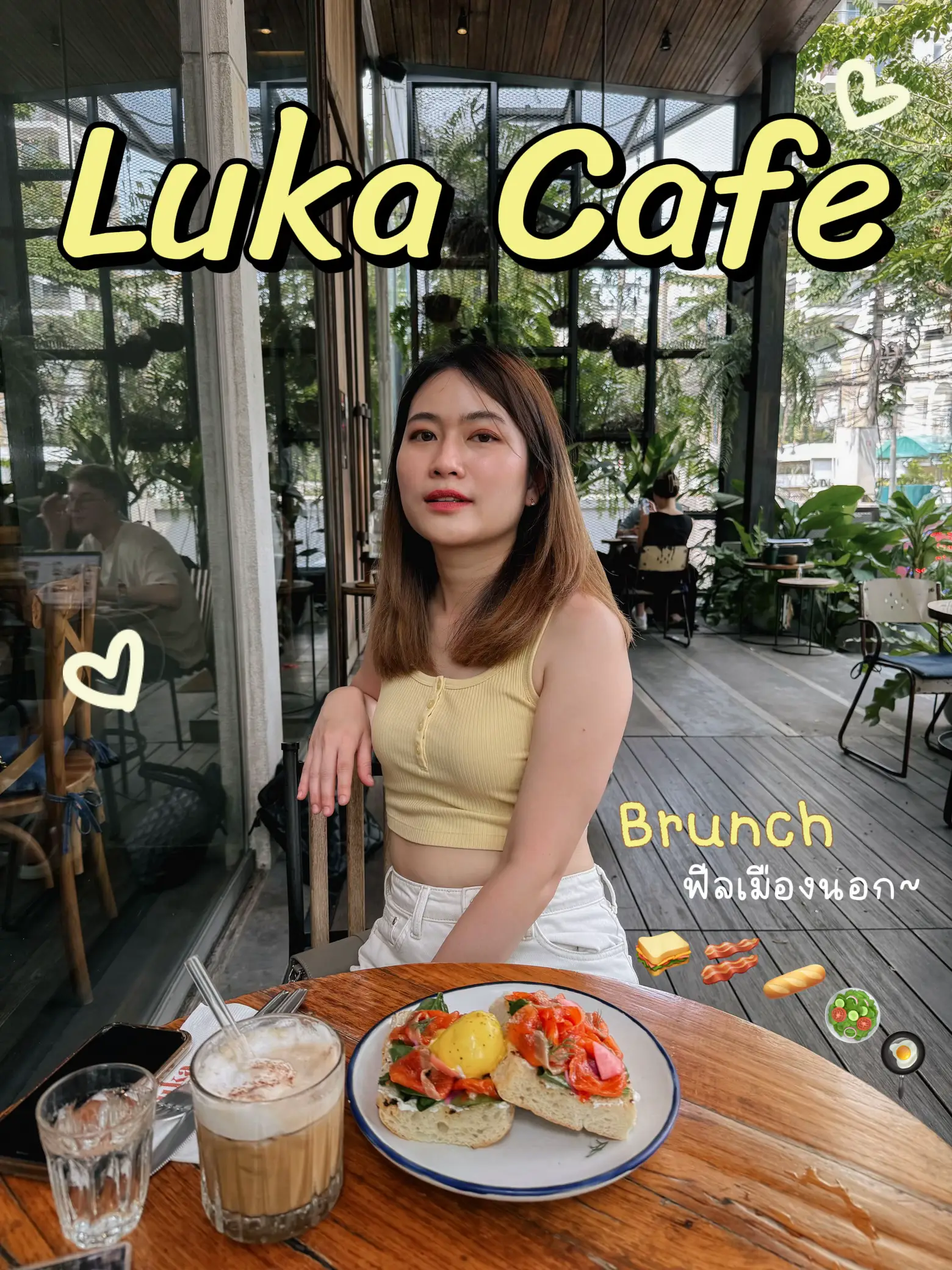 Luka Cafe : brunch ฟีลเมืองนอก ย่านสีลม ☕️🥗🥪🥯 | แกลเลอรีที่โพสต์โดย ...