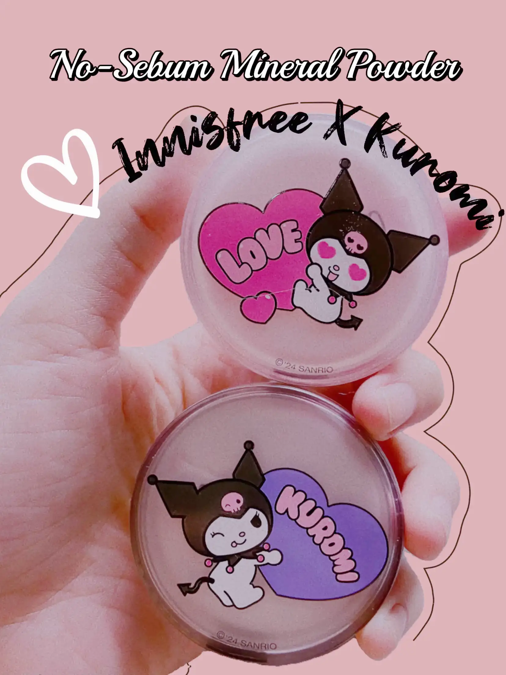 Innisfree X Kuromi | แป้งฝุ่นคุมมันตัวดัง 💚 | แกลเลอรีที่โพสต์โดย #CH | Lemon8