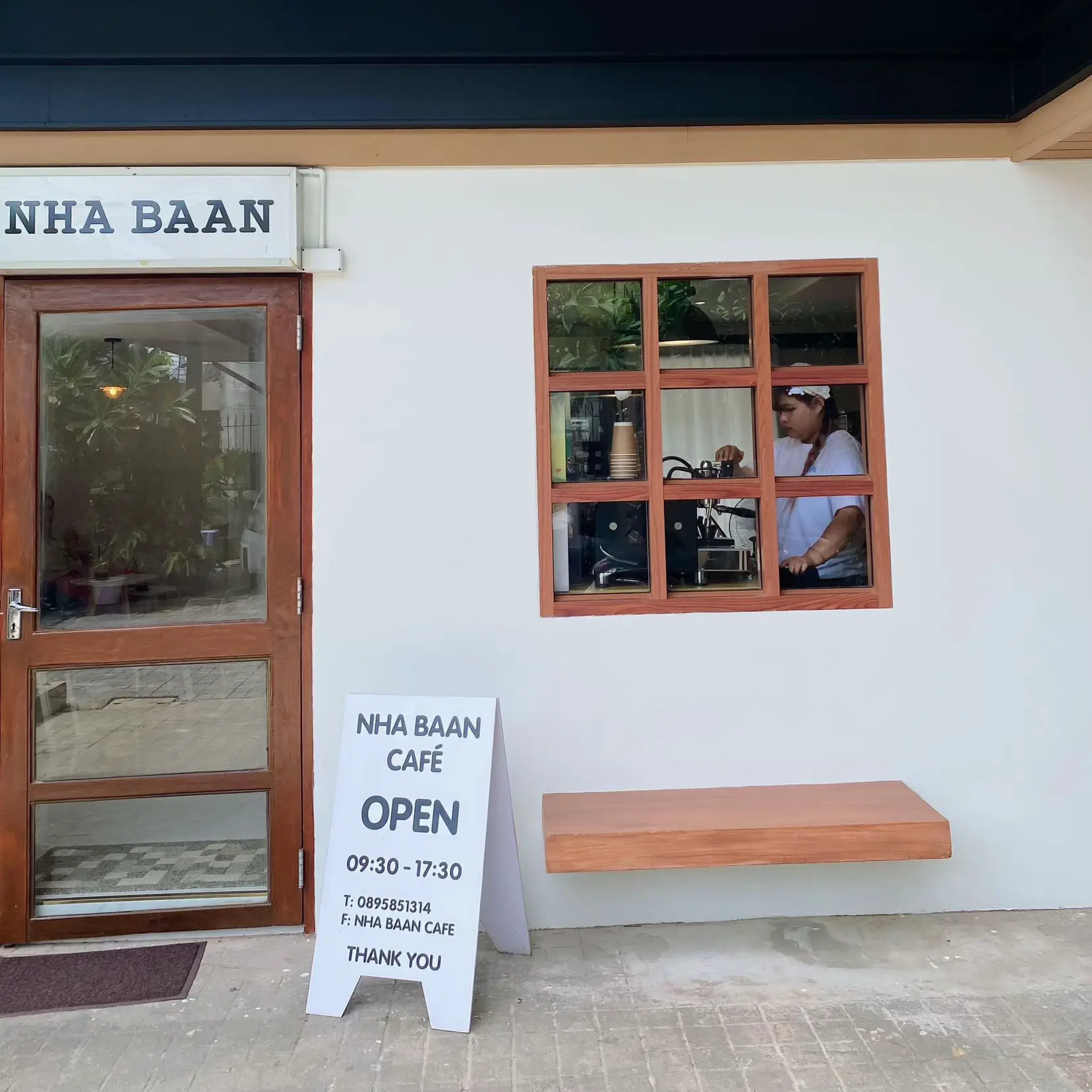 NHA BAAN CAFE คาเฟ่ที่ขนมอร่อยมาก #ขนมร้านดังจากTikTok | แกลเลอรีที่ ...
