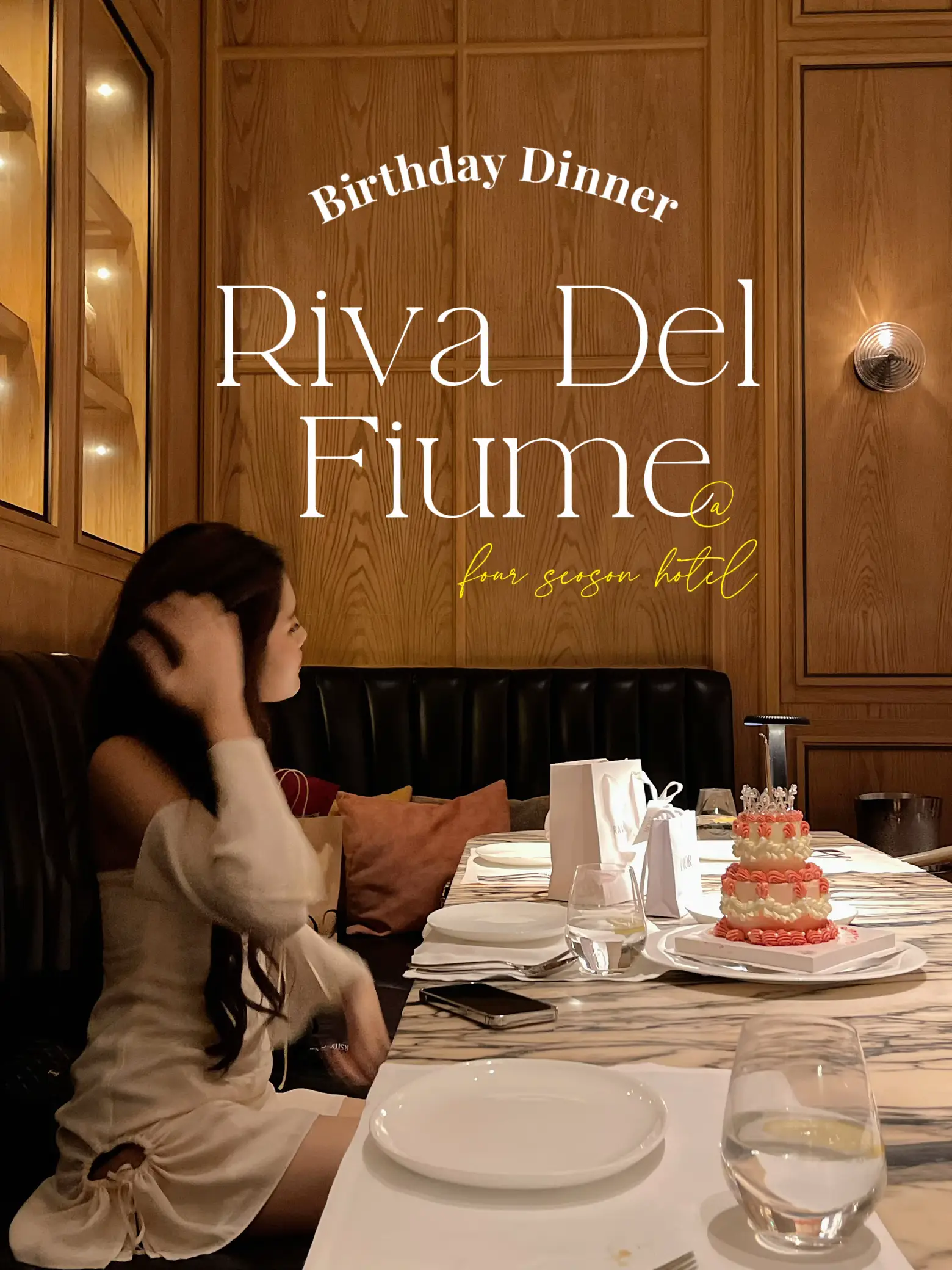 RIVA DEL FIUME fine dining ร้านอาหารอิตาเลียน🇮🇹🍕 | แกลเลอรีที่โพสต์โดย Bamjxn | Lemon8