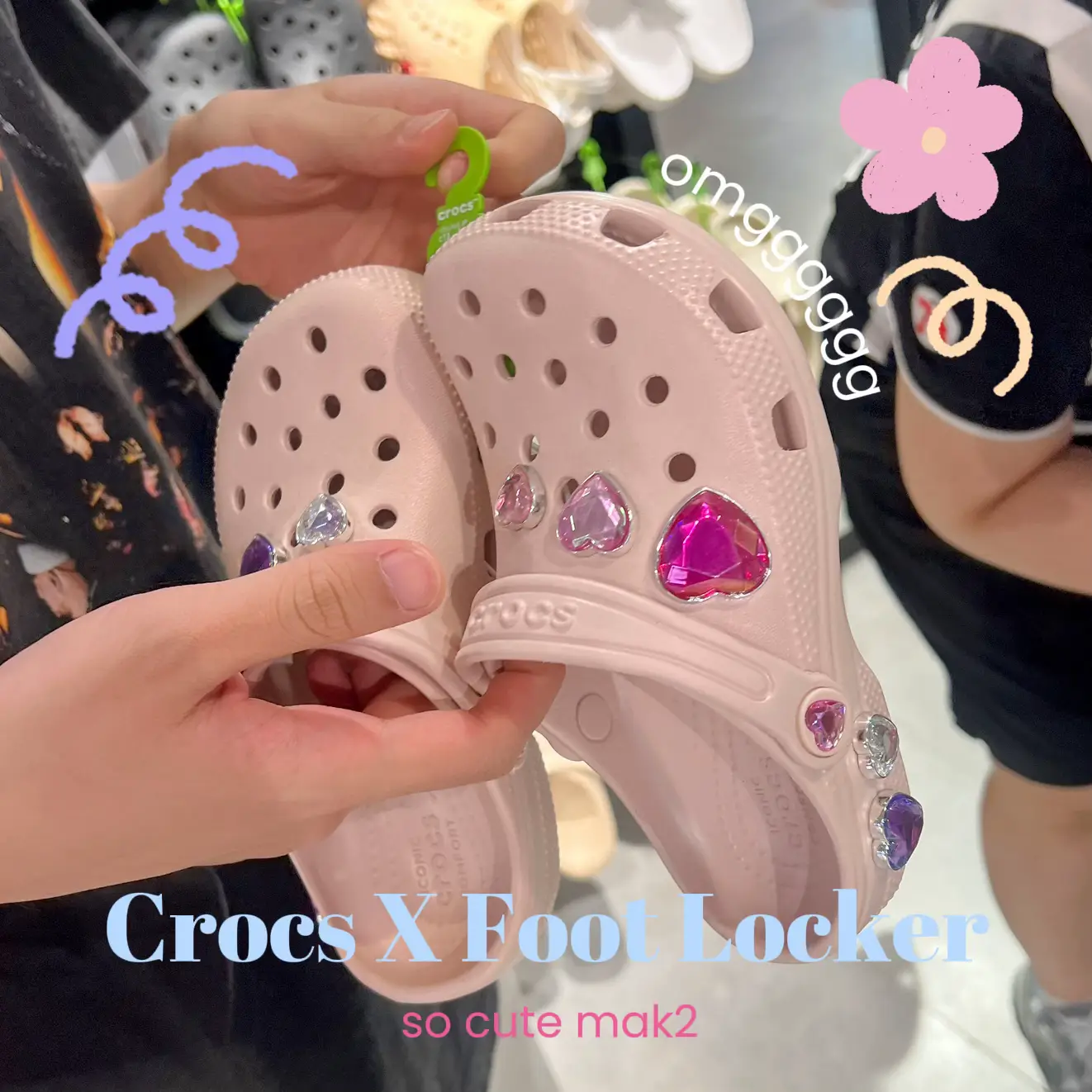 Crocs X Foot Locker🎀🫧 | แกลเลอรีที่โพสต์โดย smilennr | Lemon8