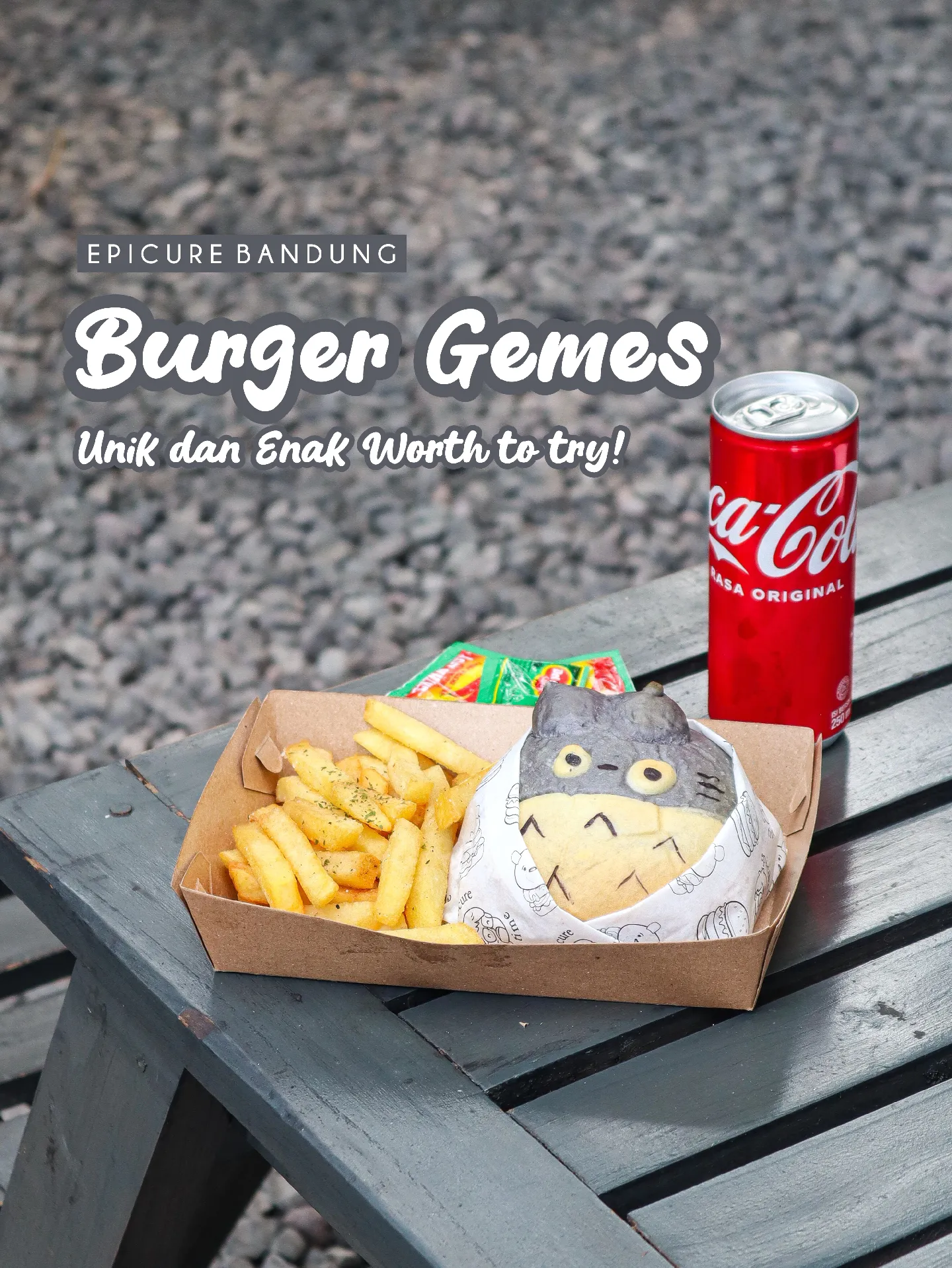 BURGER GEMAS PALING LUCU DI BANDUNG 🍔🍟 | Galeri diposting oleh Origin ...