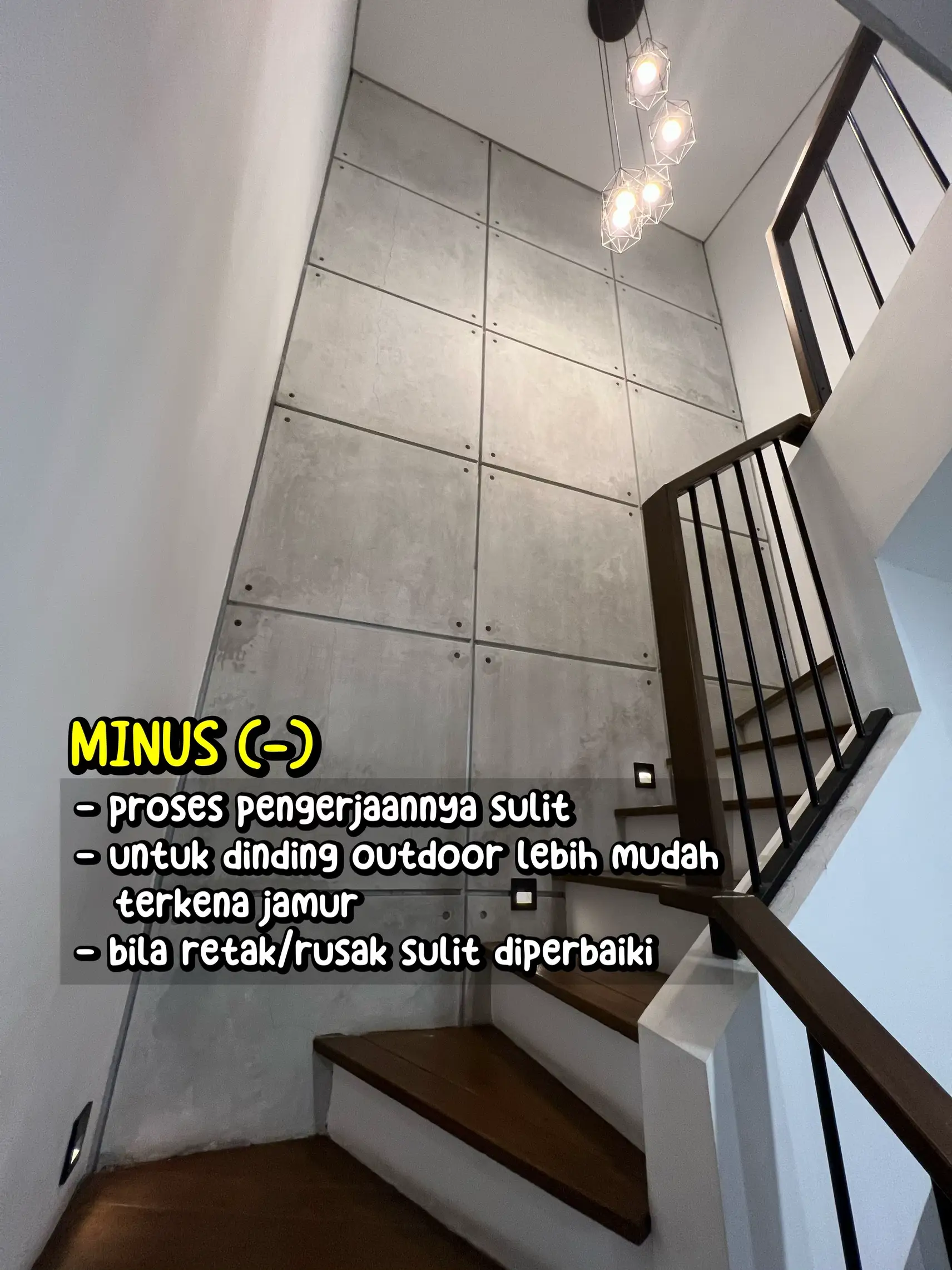 PLUS (+) MINUS (-) dinding unfinished ganteng | แกลเลอรีที่โพสต์โดย ...