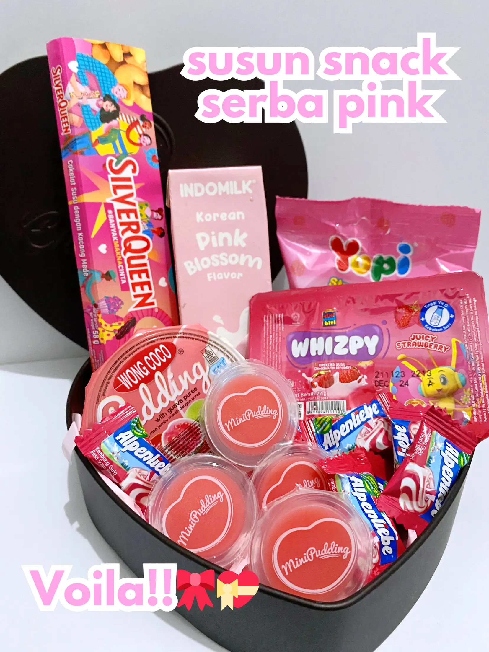 IDE KADO VALENTINE 💝 SNACK SERBA PINK BUAT AYANG🎀 | Galeri diposting ...