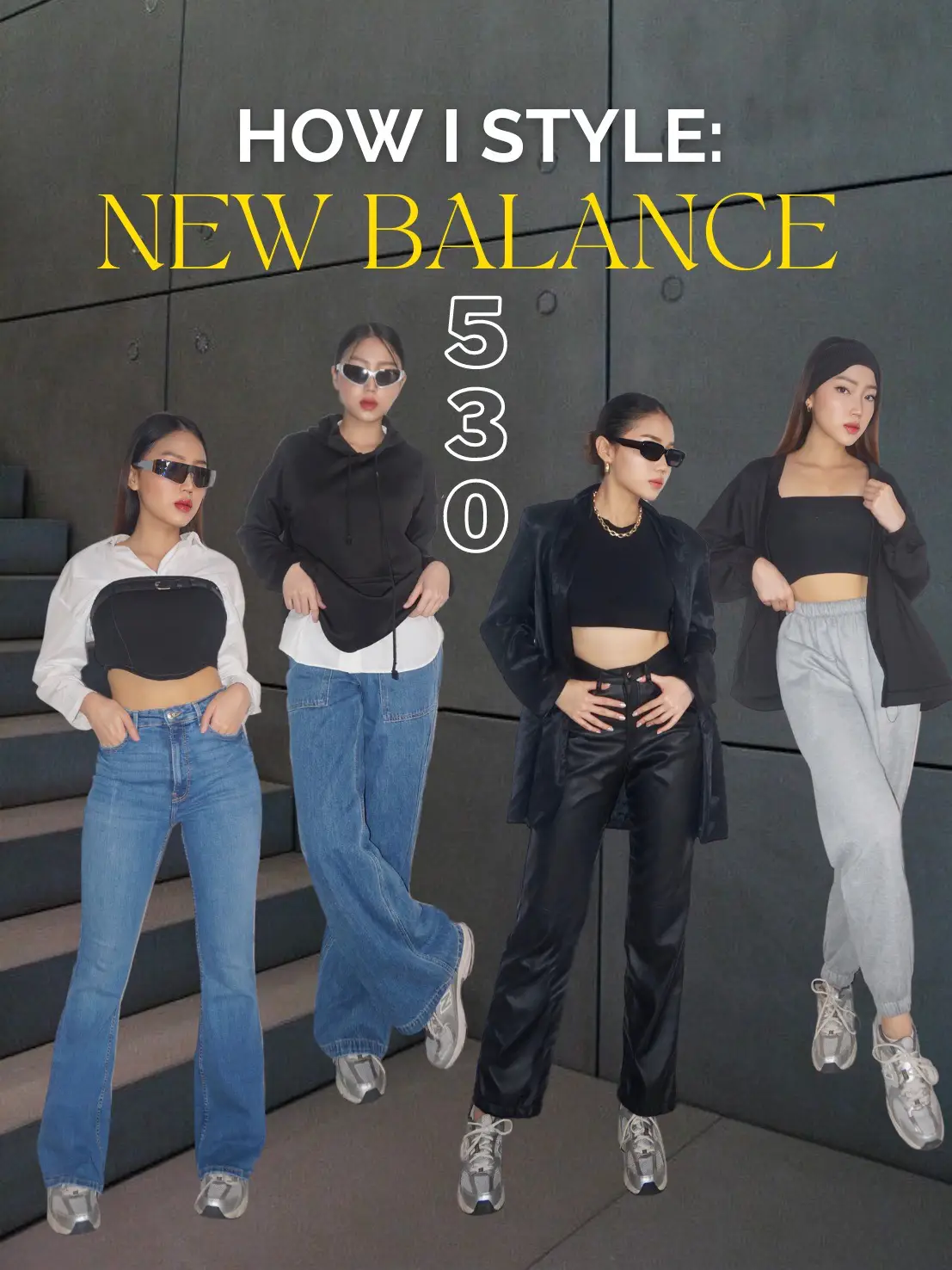 HOW I STYLE THE FAMOUS: NEW BALANCE 530👟 | Galeri diposting oleh ...