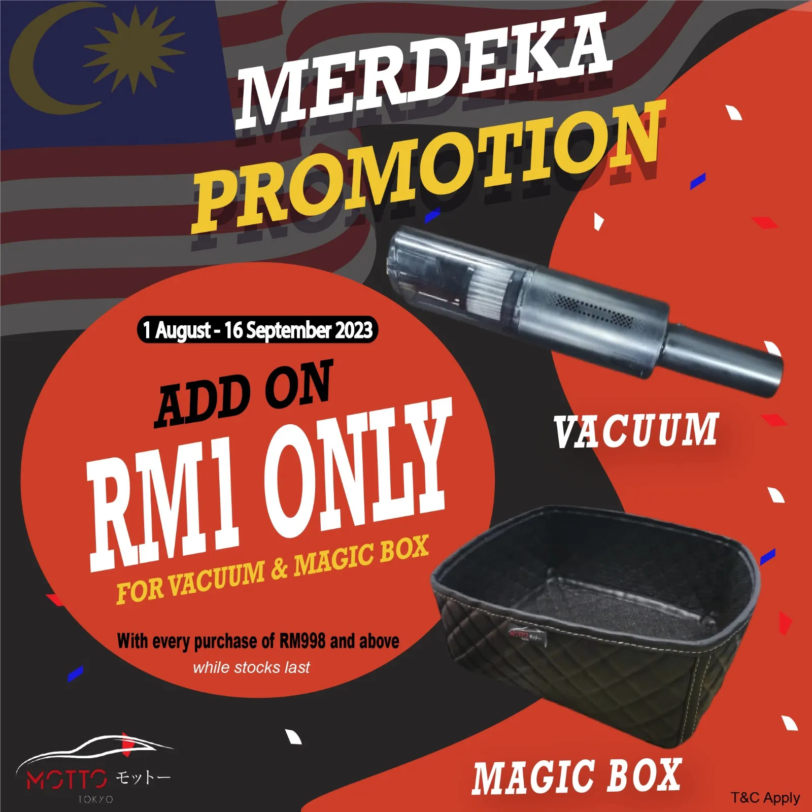 RM1 DPTKAN VAKUM & MAGIC BOX (MERDEKA PROMO) | Gallery posted by Motto ...