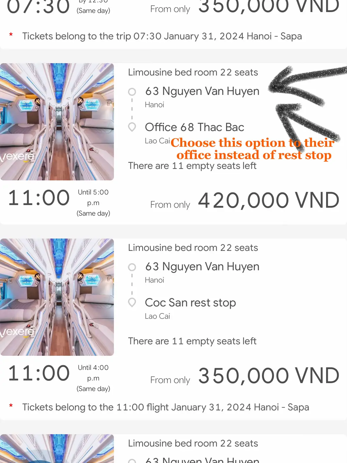 BEST SLEEPER BUS IN HANOI (PS. It’s not Sao Viet) | Gallery posted by ...