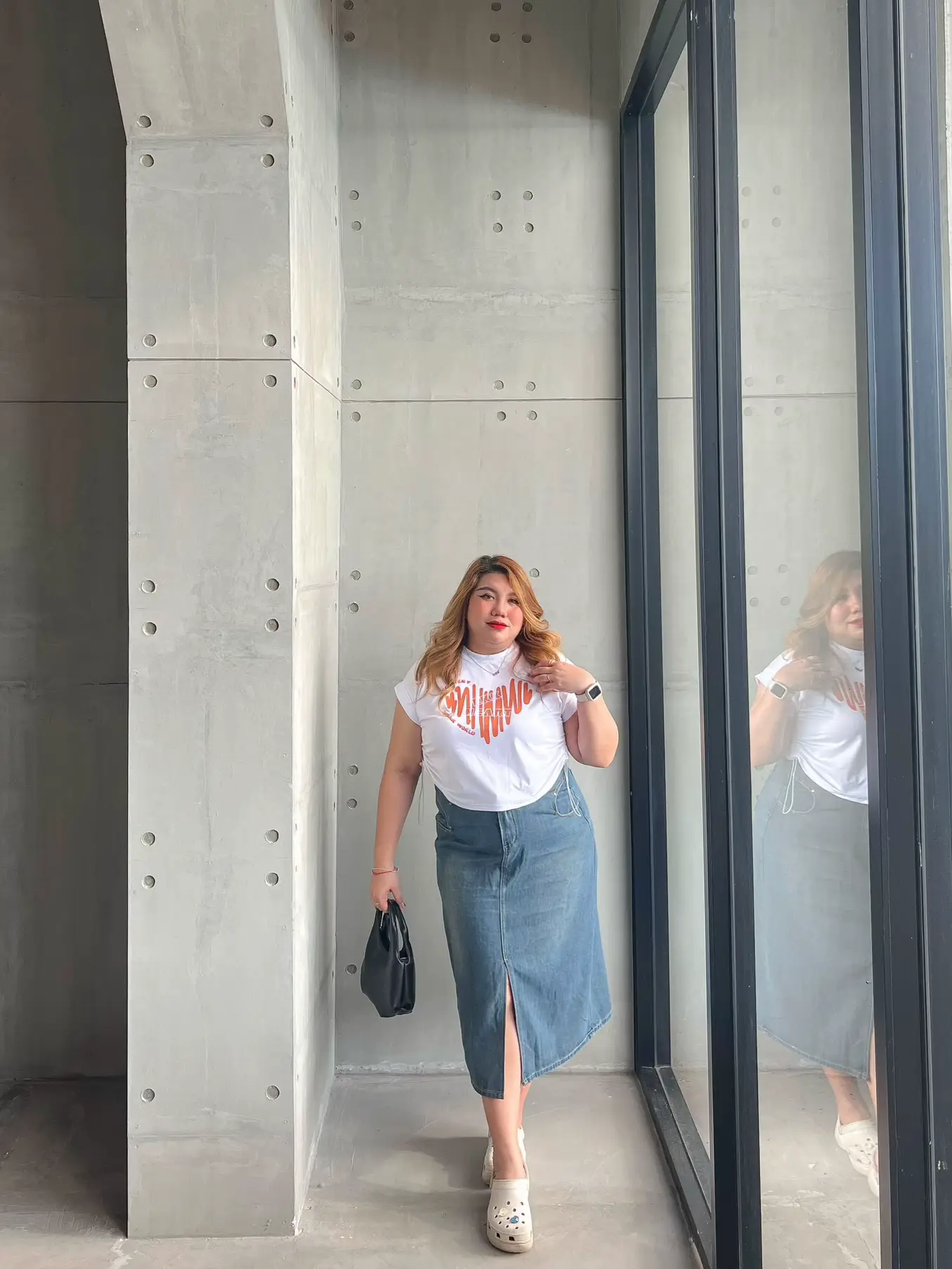 👗🇨🇳 OOTD สาวอวบสูง 159 cm. แต่งตัวตาม พส.จีน รอดไหม? | แกลเลอรีที่โพสต์โดย ️Sowon. | Lemon8