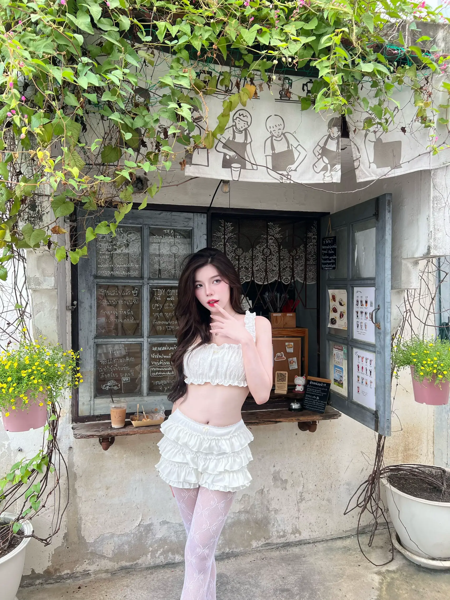 OOTD แนะนำเสื้อผ้าแบรนด์ไทย สไตล์สาวเวียดนาม | แกลเลอรีที่โพสต์โดย Jenny Jane | Lemon8