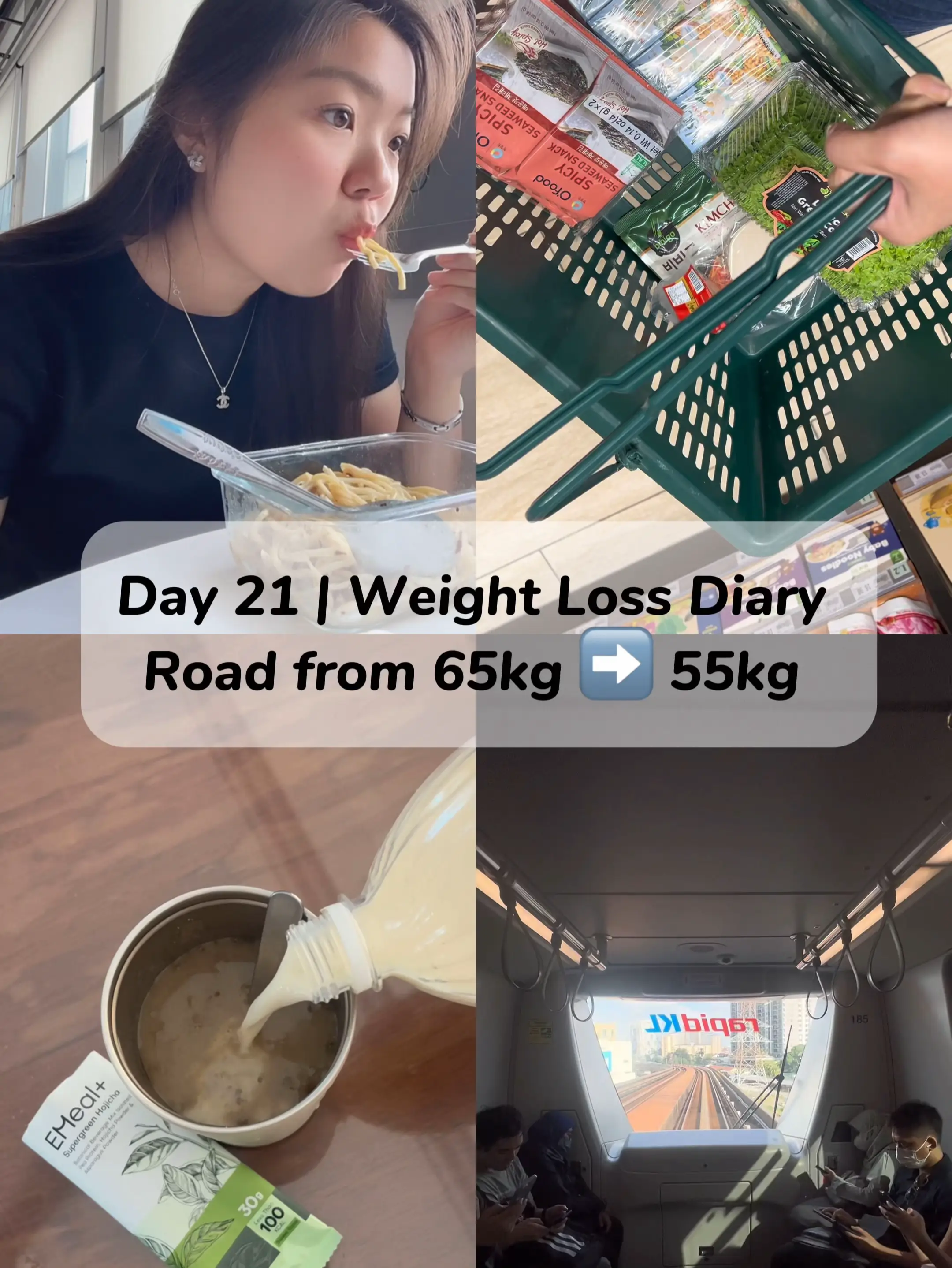 Day 21 | Weight Loss Diary | Video diterbitkan oleh CrystalZiyi | Lemon8
