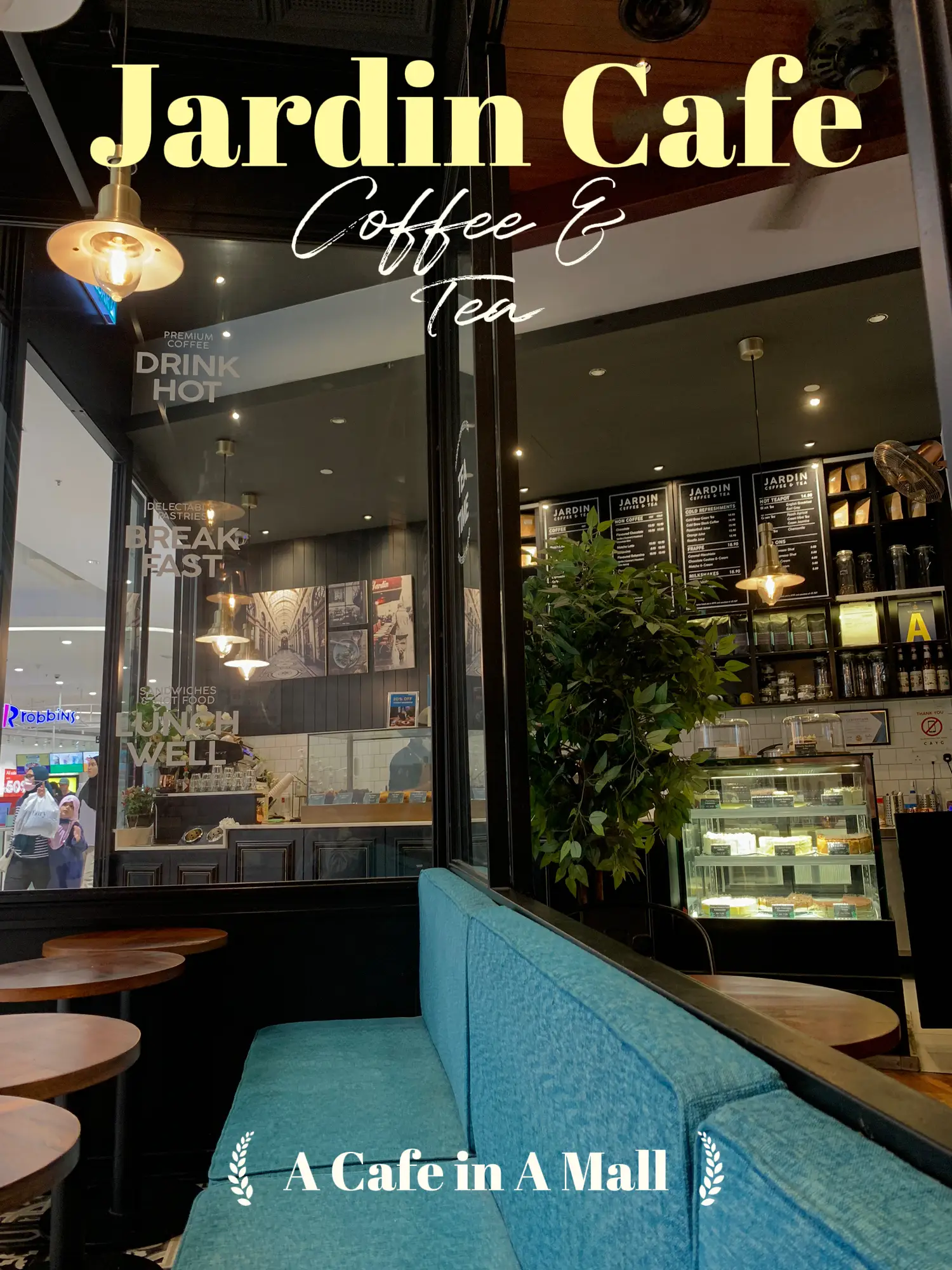 Jardin Cafe | A Cafe in A Mall | Galeri disiarkan oleh ciknis ☁️ | Lemon8