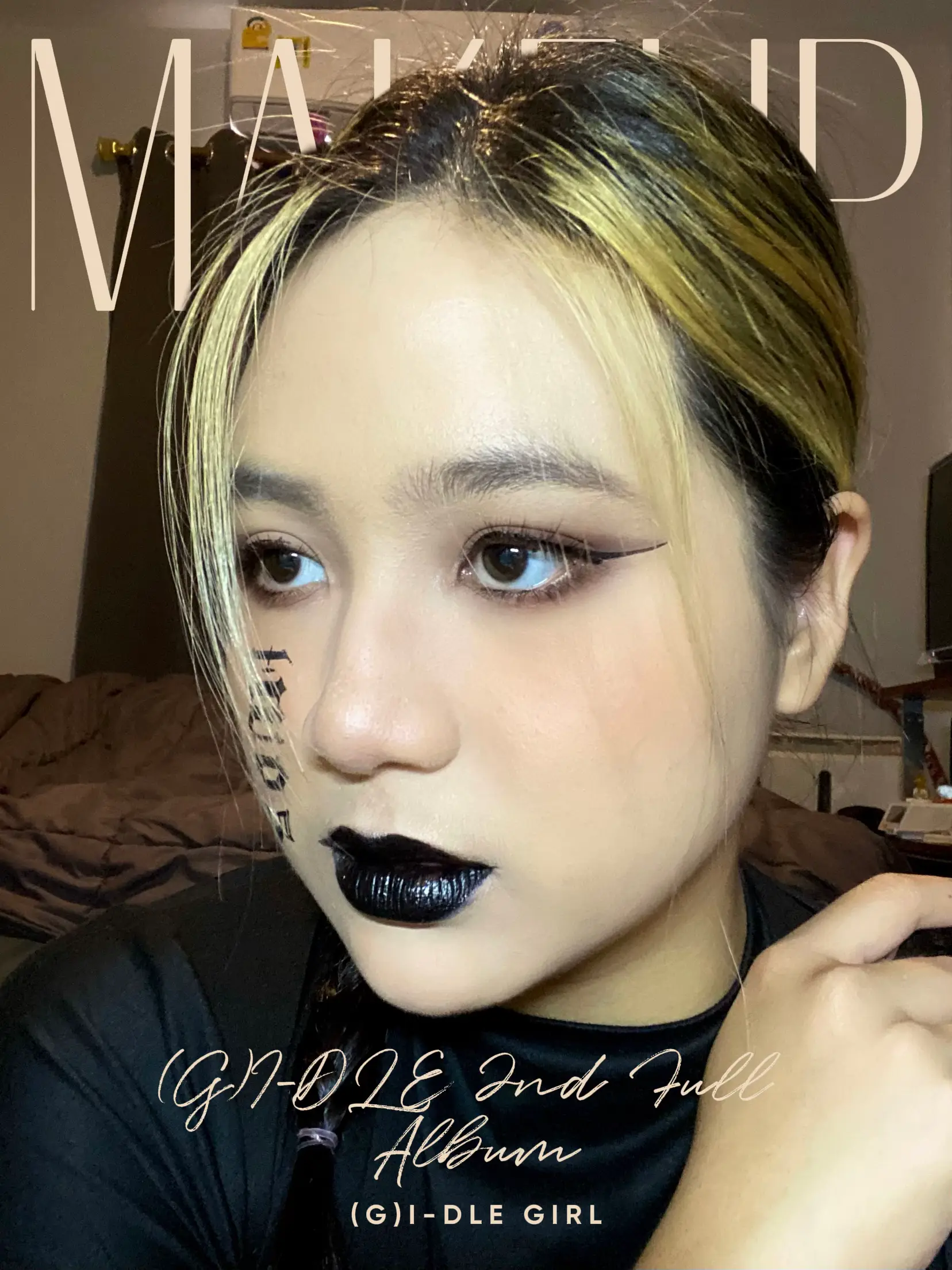 Makeup (G)I-DLE 🖤 | แกลเลอรีที่โพสต์โดย Boombeem | Lemon8