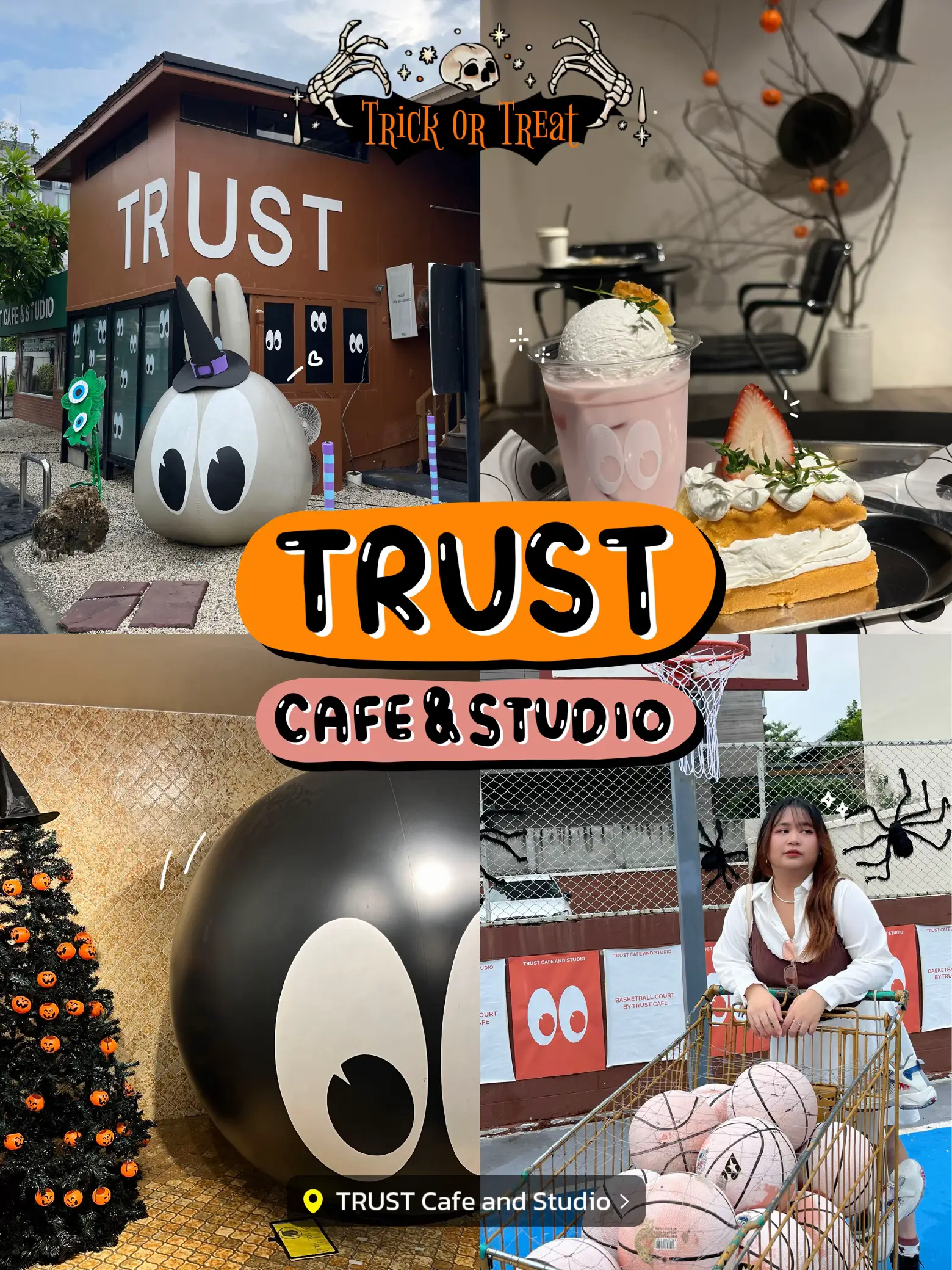 คาเฟ่กระต่ายต้อนรับฮาโลวีน👻 Trust cafe & studio | แกลเลอรีที่โพสต์โดย ...