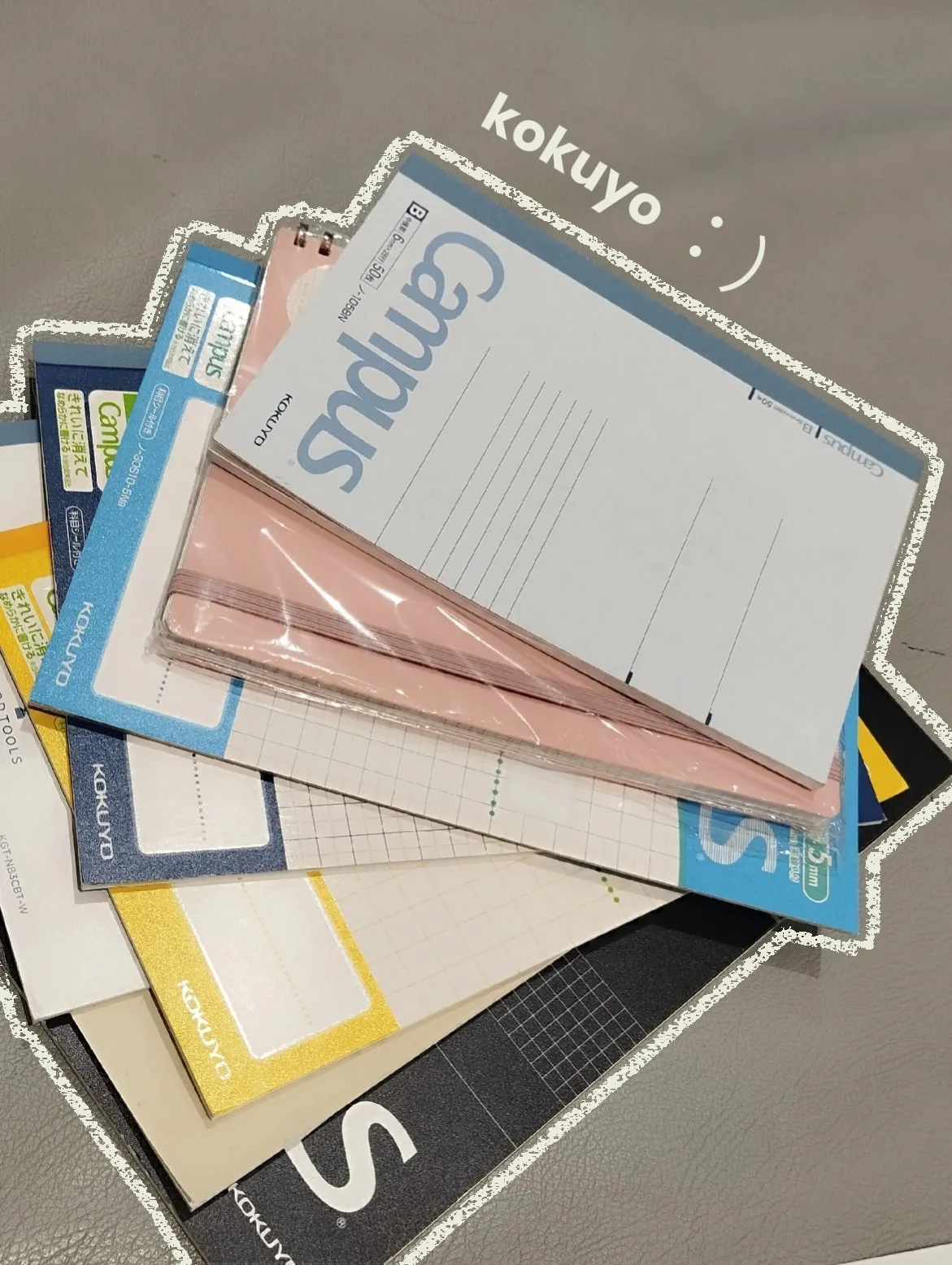 kokuyo ：）กระดาษลื่นมากเขียนดีแบบที่สุด | แกลเลอรีที่โพสต์โดย miiii | Lemon8
