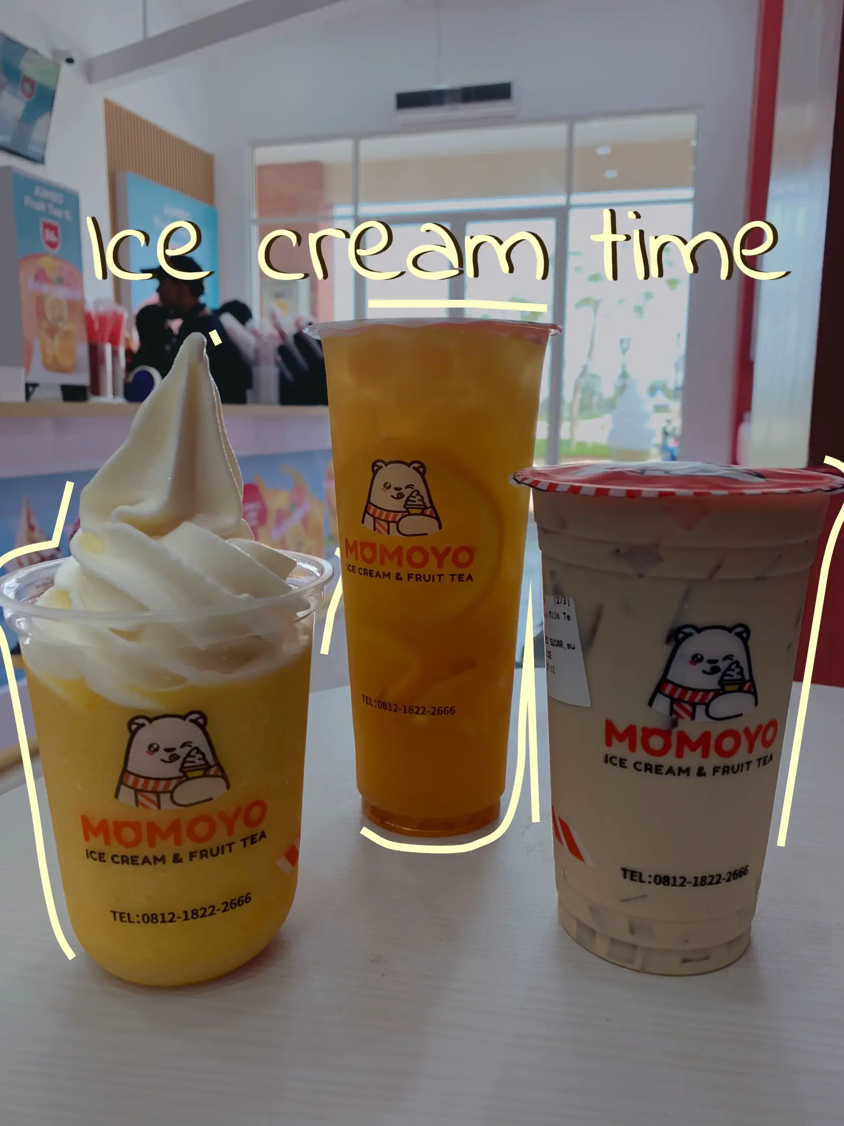 Momoyo ice cream & tea - PIK 2 | Galeri diposting oleh The Food Diary ...