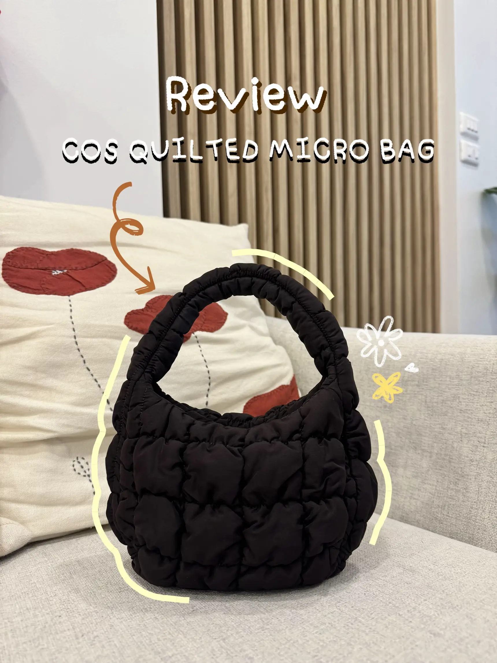 Review กระเป๋า COS QUILTED MICRO BAG | แกลเลอรีที่โพสต์โดย Ernernaksara ...