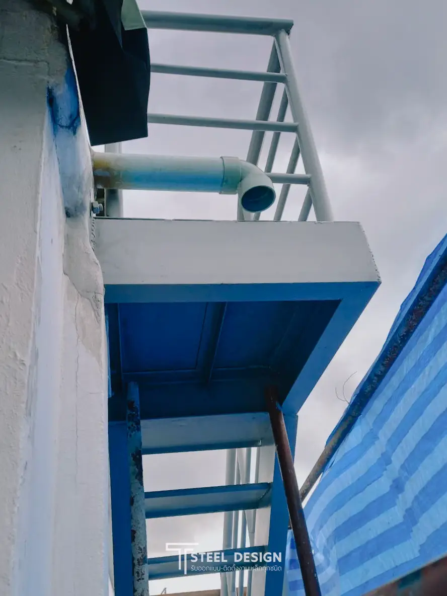 Fire escape installation work | Gallery posted by T Steel Design | Lemon8