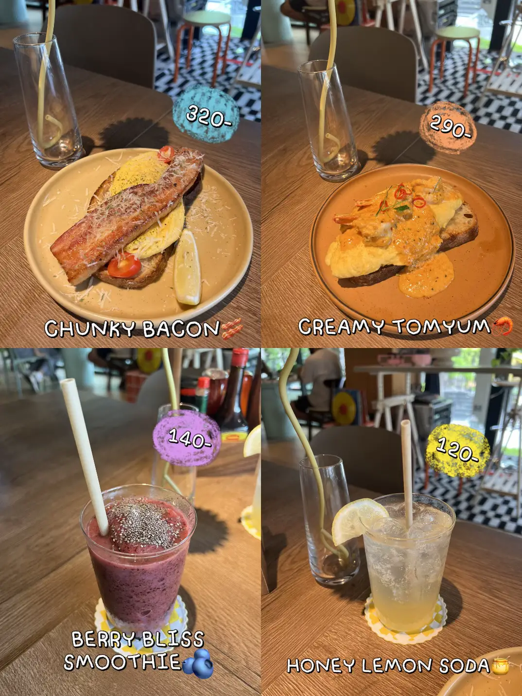 Lazy Daisy Brunch & Bar🍳🥞| ร้าน Brunch แถวย่านอโศก | แกลเลอรีที่โพสต์โดย Mhee🧸 | Lemon8