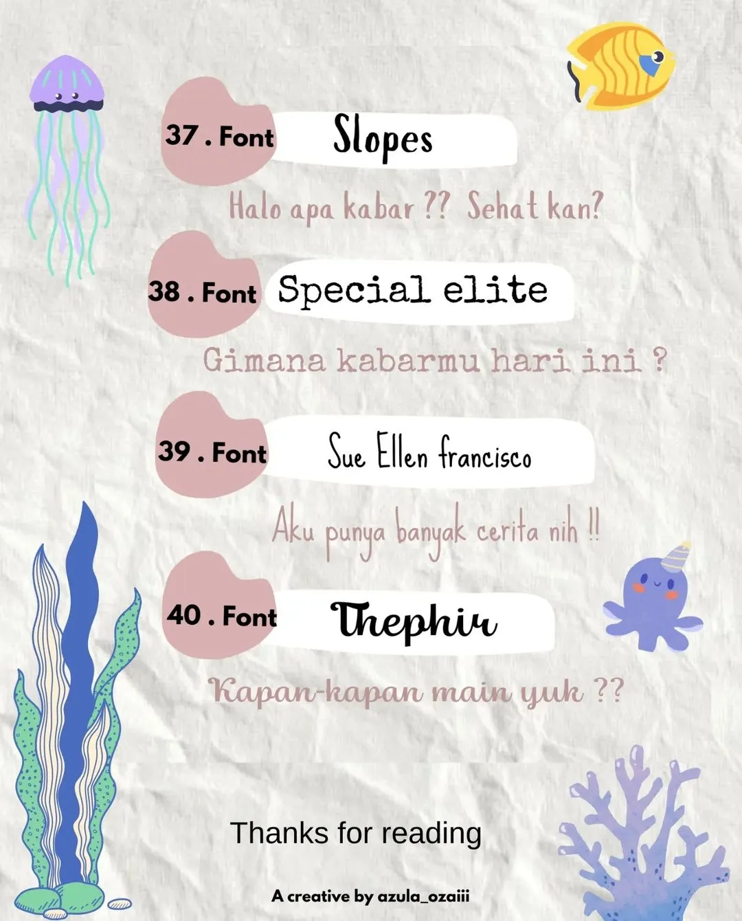 Font Nanti Kita Cerita Tentang Hari Ini Di Canva - Pencarian Lemon8
