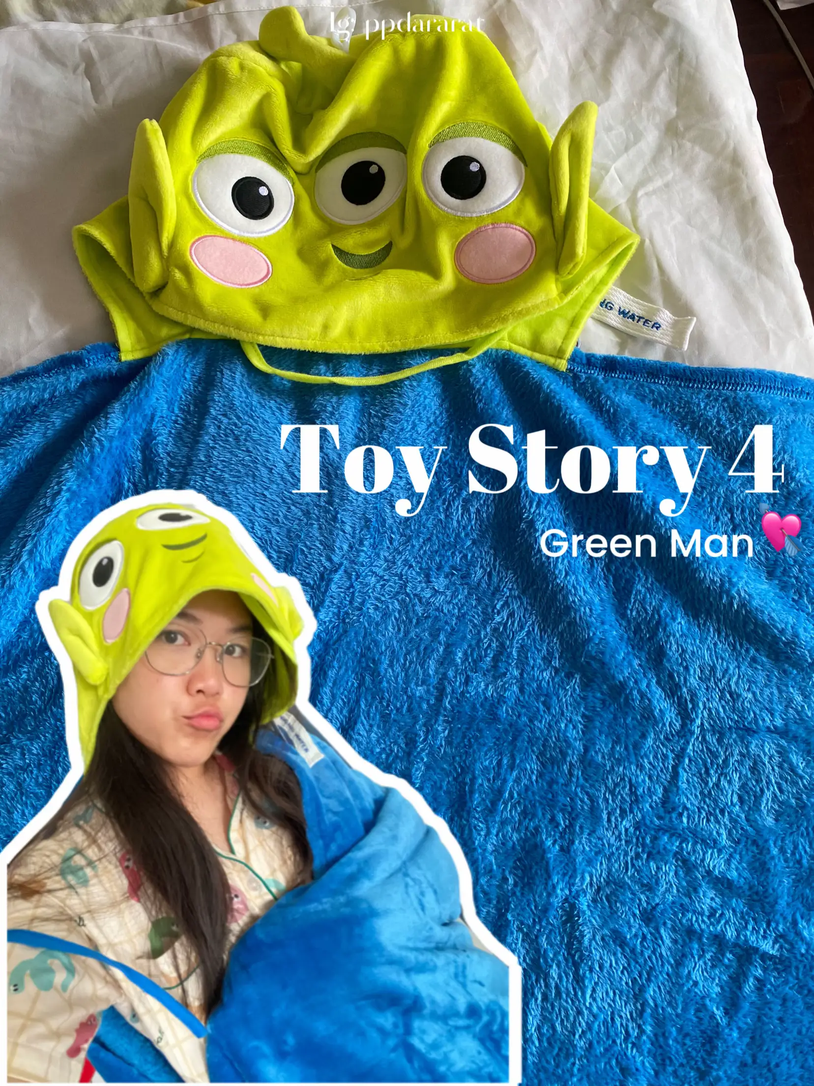 ผ้าห่ม Green Man🦖Toy Story 4 | แกลเลอรีที่โพสต์โดย ppdararat ꔛ 🦕 | Lemon8