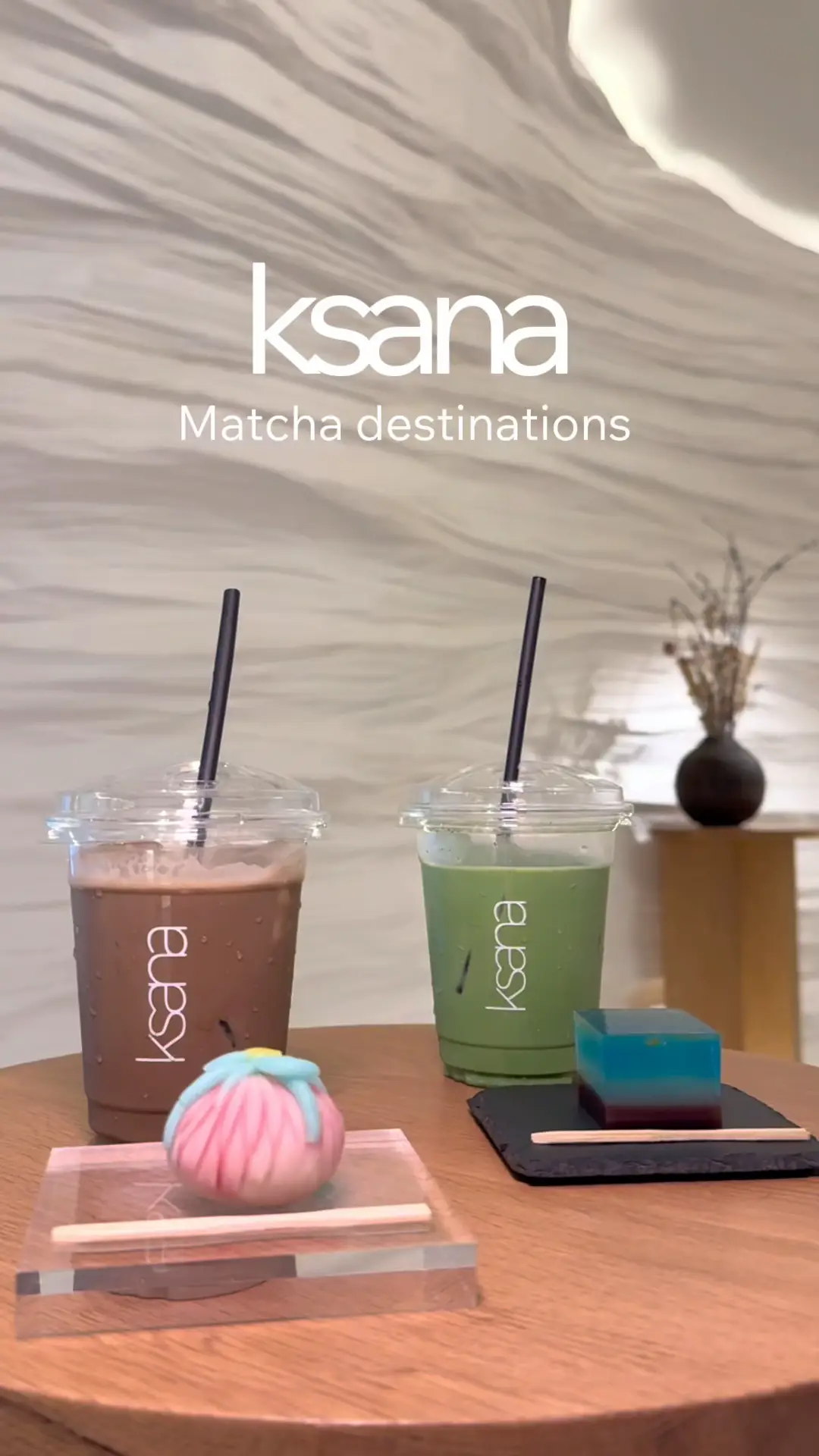 Ksana คาเฟ่มัทฉะนำเข้าจากญี่ปุ่น🍵🌱🥰 | วิดีโอที่เผยแพร่โดย การกินของนี ...