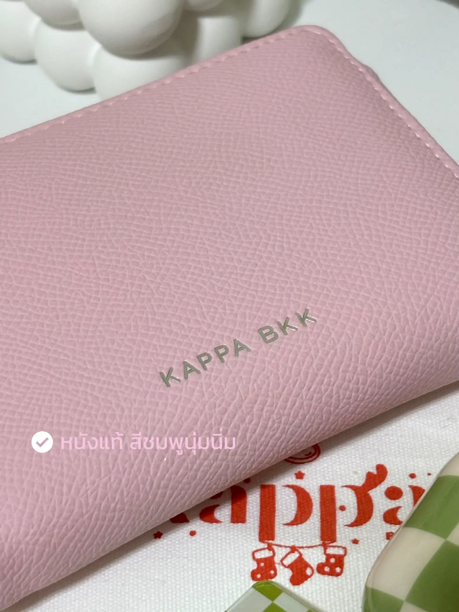 Kappa bkk กระเป๋าตังหนังแท้ | แกลเลอรีที่โพสต์โดย แค่รีวิว | Lemon8