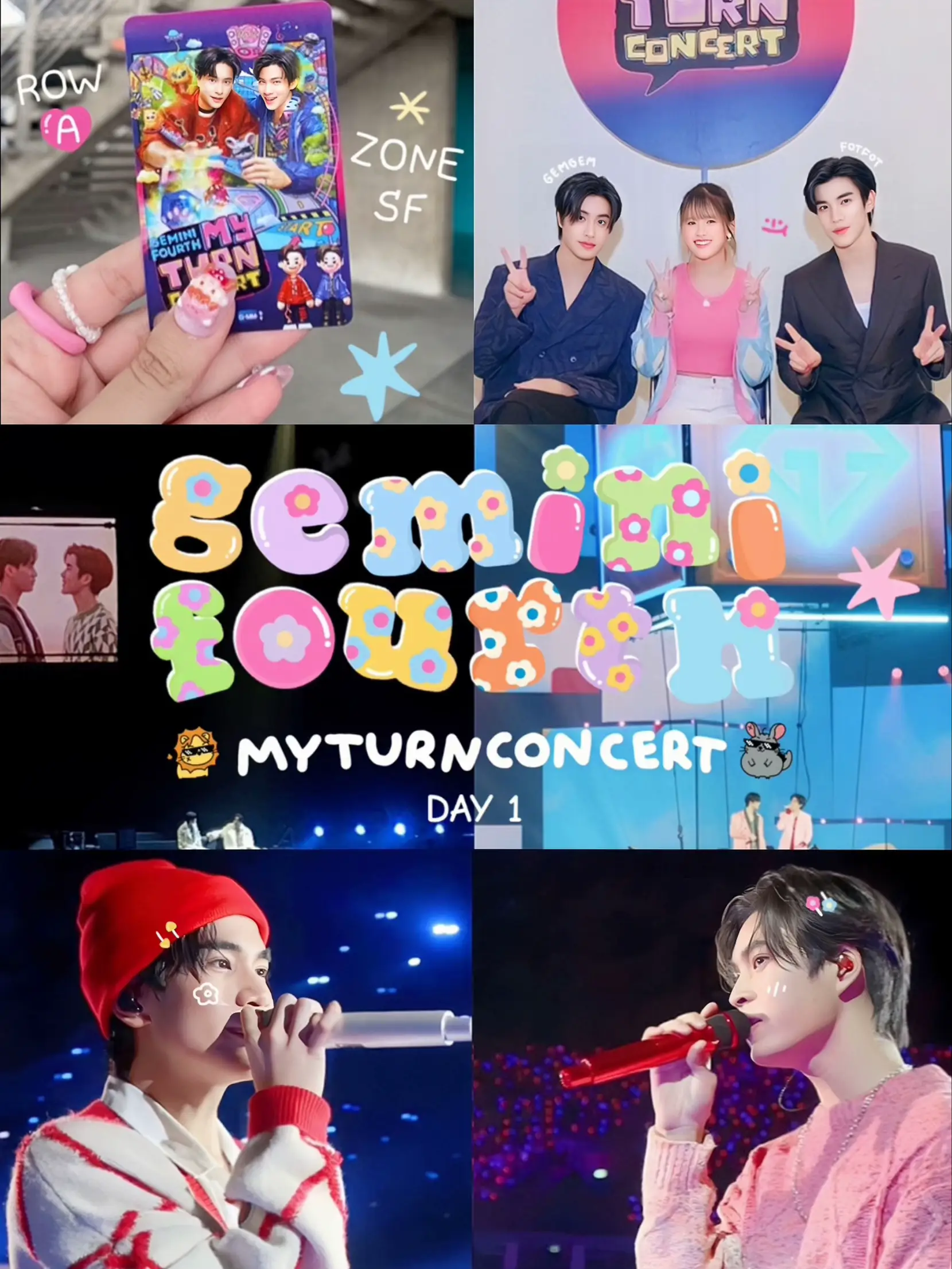 รีวิวคอนเสิร์ต GeminiFourth My Turn Concert 🎤👦🏻👦🏻🎸 | วิดีโอที่เผยแพร่ ...