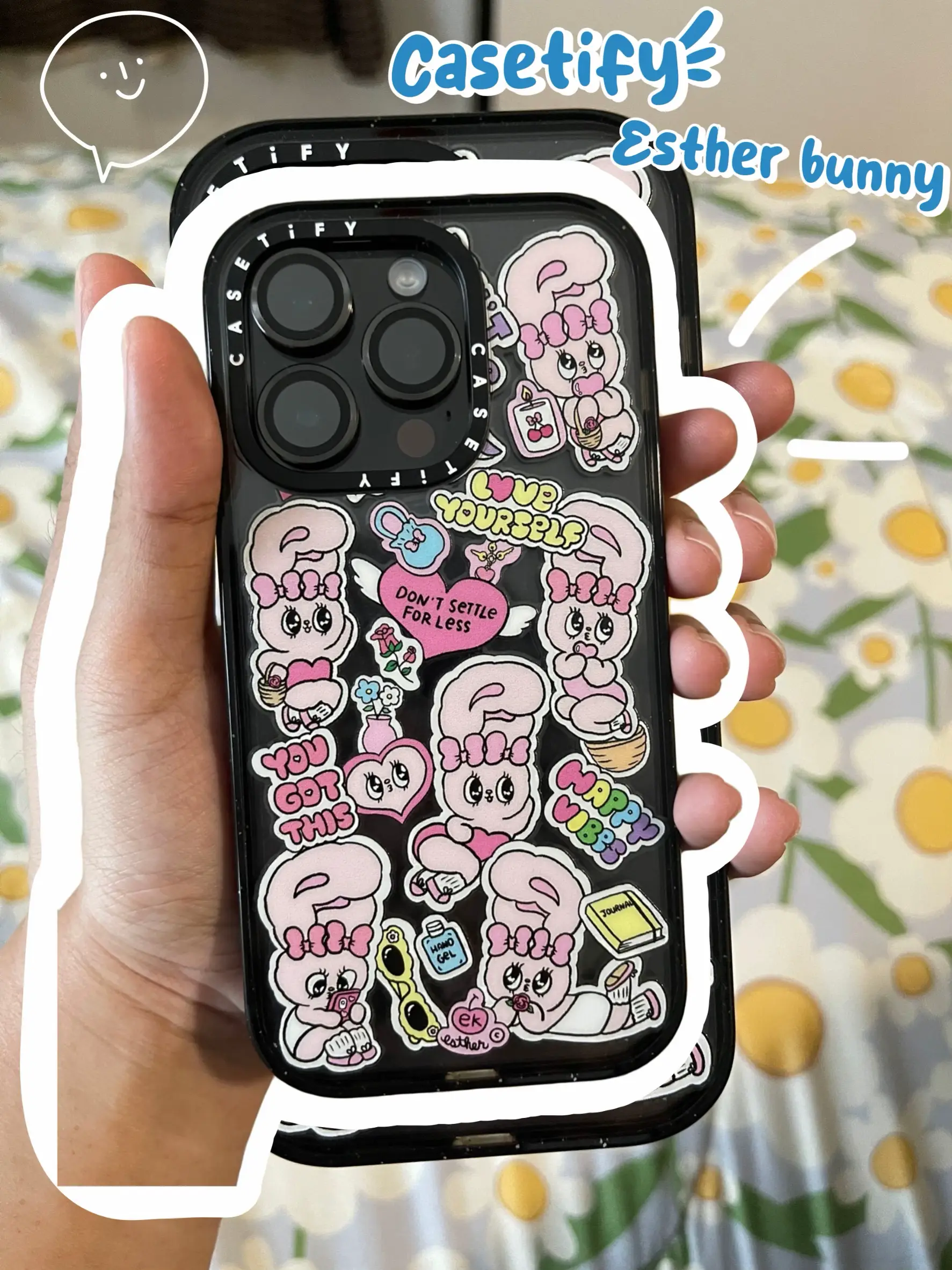 Casetify x Esther bunny น่ารักทัชใจ ️ | แกลเลอรีที่โพสต์โดย Lovemelovemydog | Lemon8
