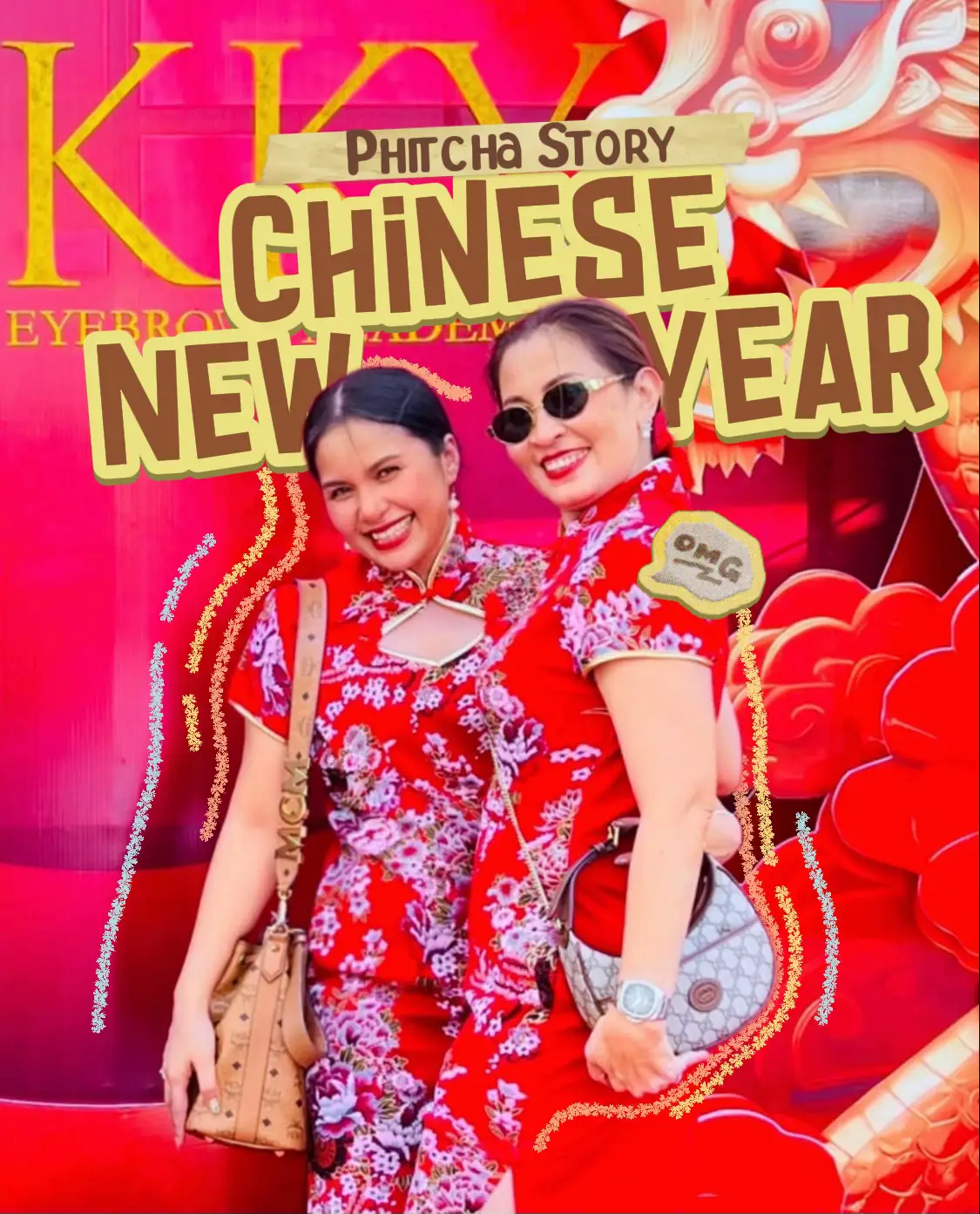 ชุดกี่เพ้าต้อนรับวันตรุษจีน 😍🧧🪭🏮 | แกลเลอรีที่โพสต์โดย เรื่องของพิชชา | Lemon8