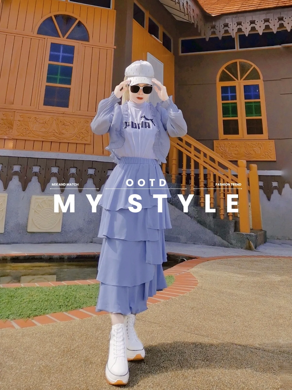 first ootd 2024💙💙 | Galeri disiarkan oleh zazasugarz | Lemon8