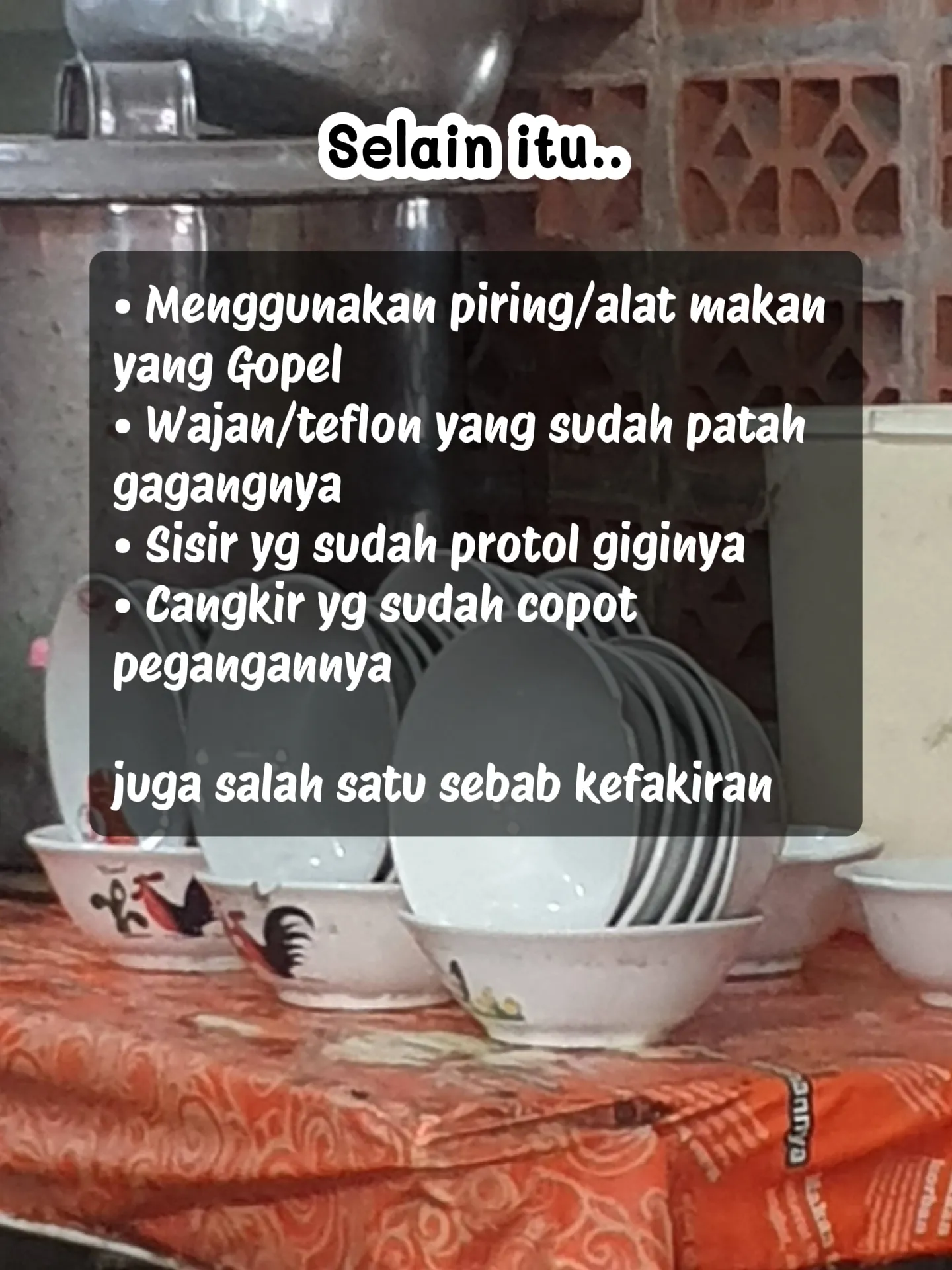SEGERA BUANG! 5 barang ini bikin REZEKI SERET! | Galeri diposting oleh Devi Riyanti | Lemon8