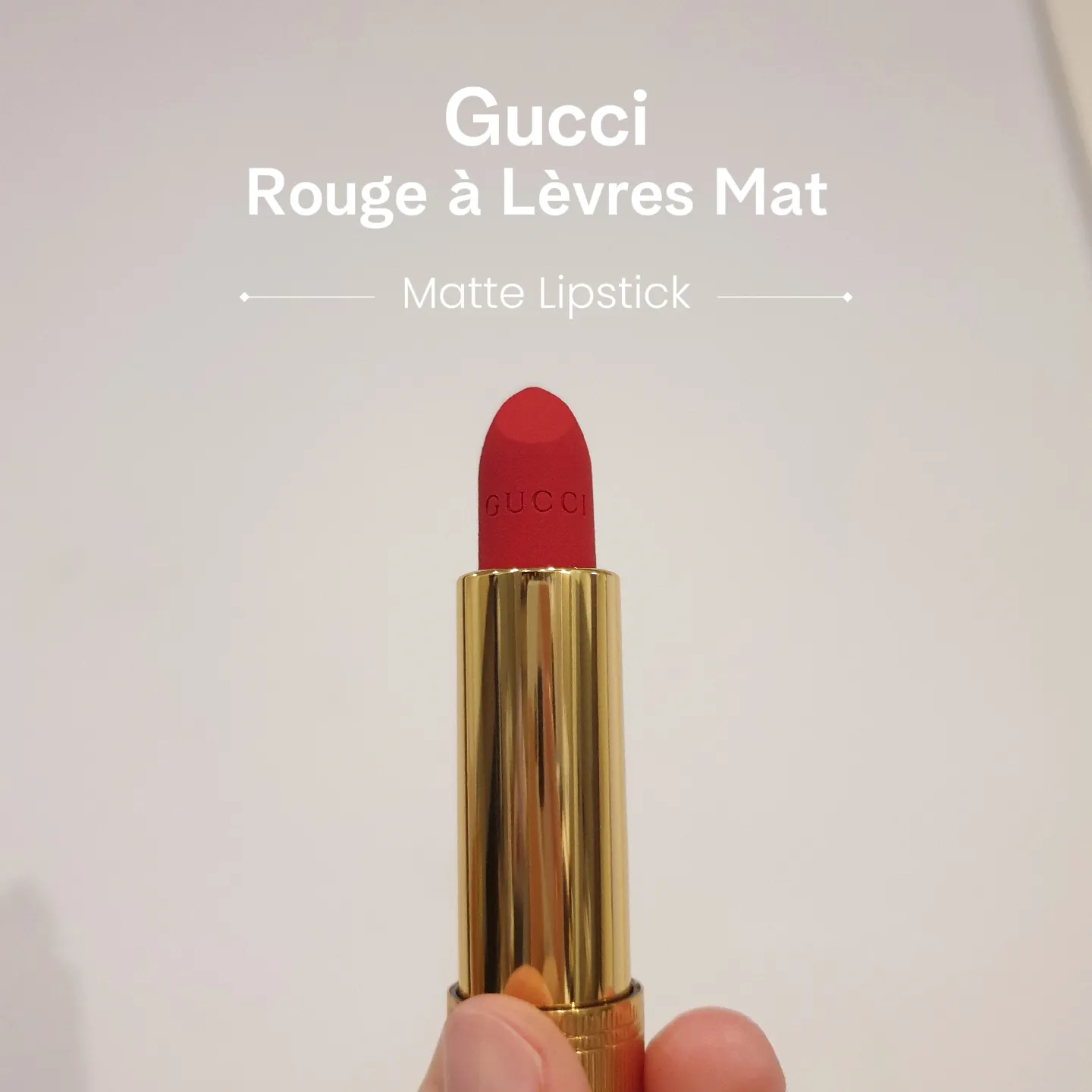 Gucci Rouge à Lèvres Mat | Matte Lipstick | แกลเลอรีที่โพสต์โดย Alt ...