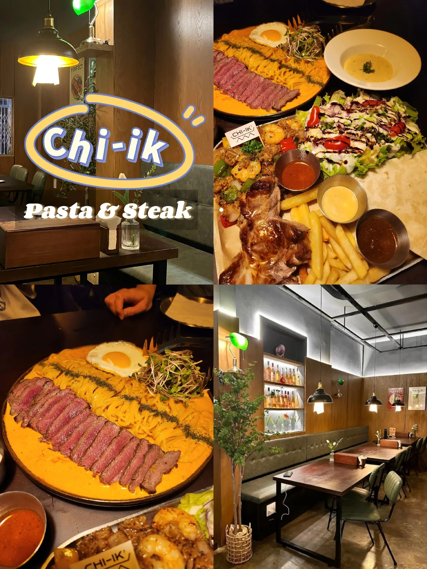 CHIIK STEAK & PASTA - hẹn hò khu Thảo Điền | Video do Tớ là Cá đăng ...