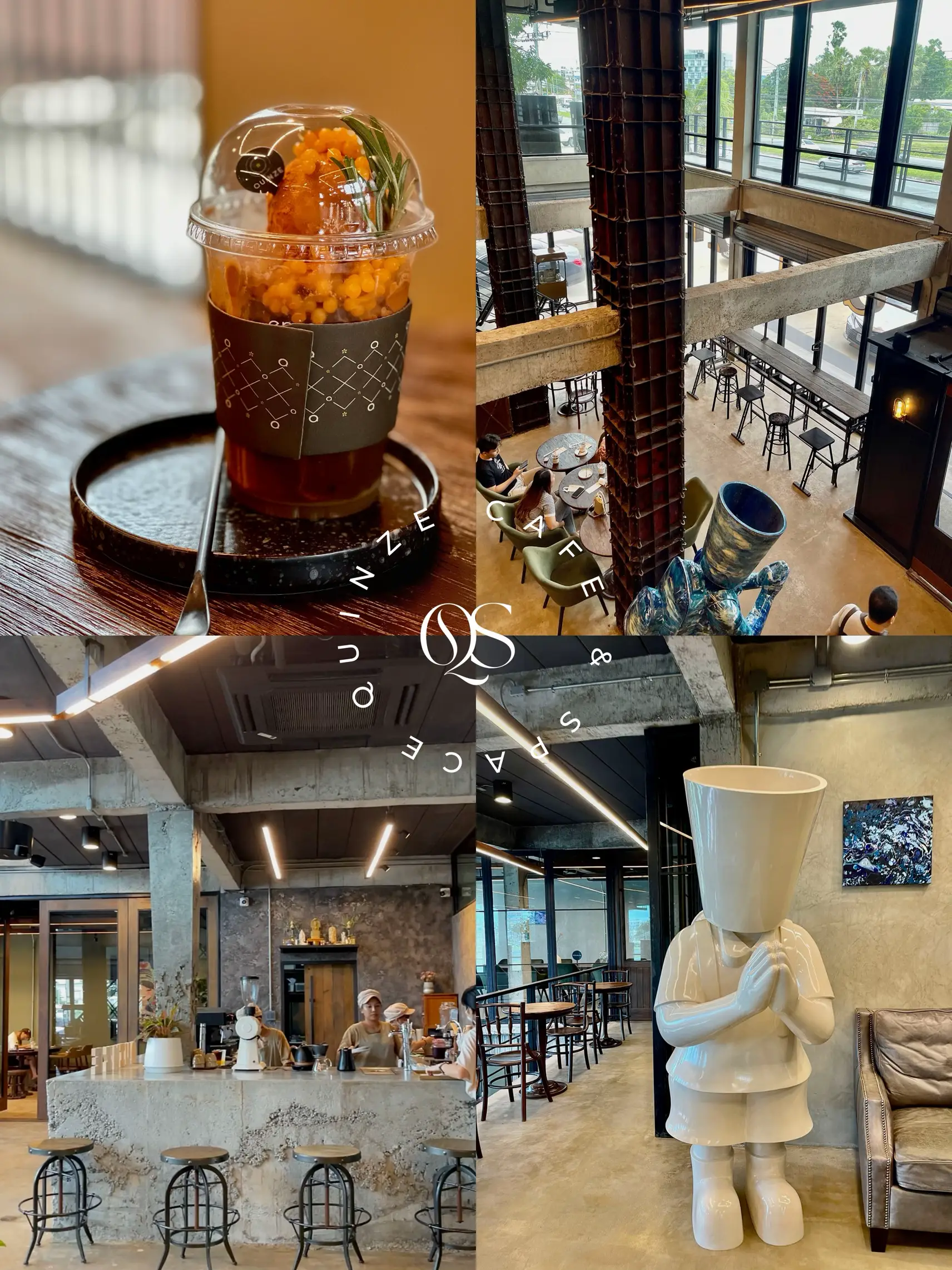 quinze cafe & space คาเฟ่กาญจนบุรี💻☕️ | Galeri disiarkan oleh nutchamook | Lemon8