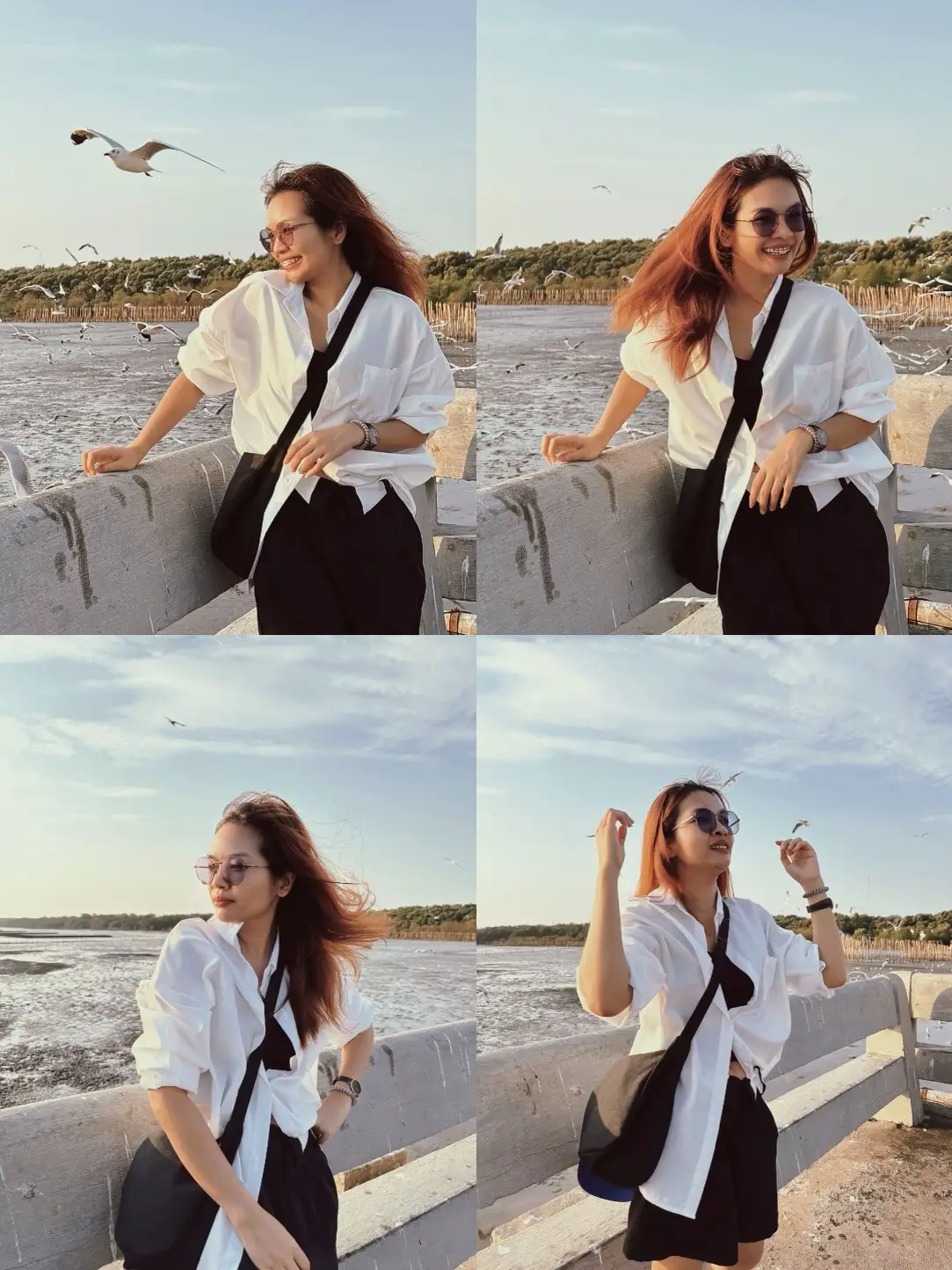 One day trip บางปู : ชมนกนางนวล | แกลเลอรีที่โพสต์โดย ☞ Nokkaew ☜ | Lemon8