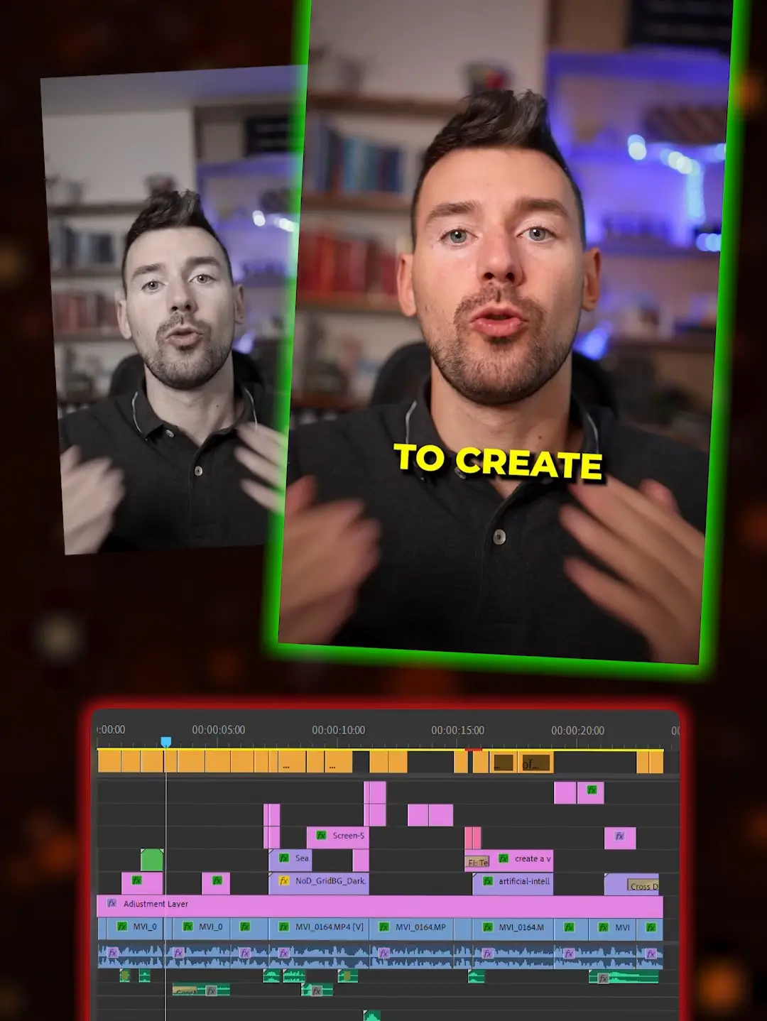 Before/After video editing | วิดีโอที่เผยแพร่โดย Vadim S… 😜 | Lemon8