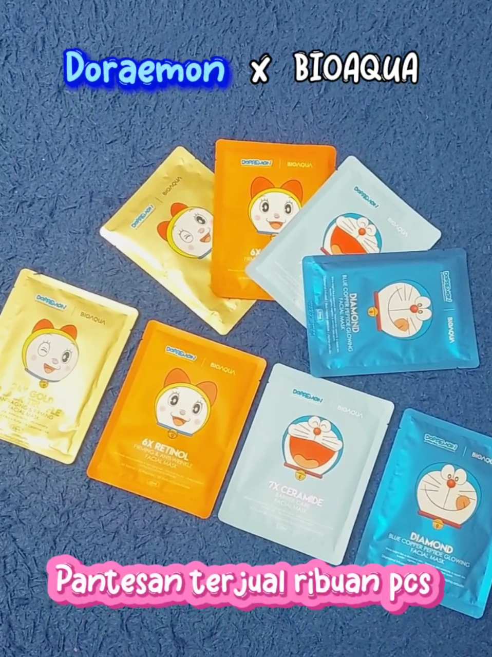 DORAEMON X BIOAQUA Sheet Mas | Video dipublikasikan oleh Dian Putri ...