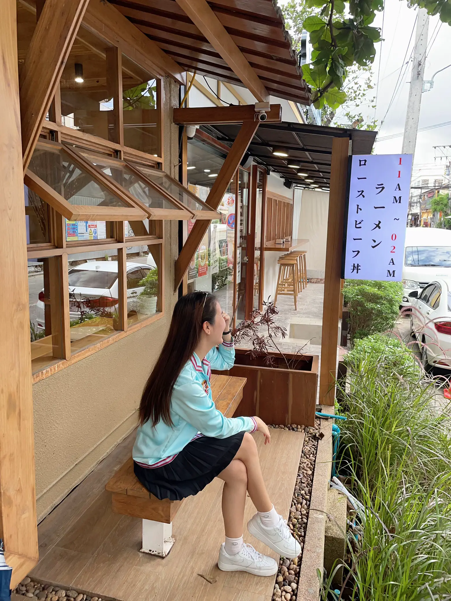 OOTD กับ กระโปรงอัดพลีท | แกลเลอรีที่โพสต์โดย Tipsuda | Lemon8