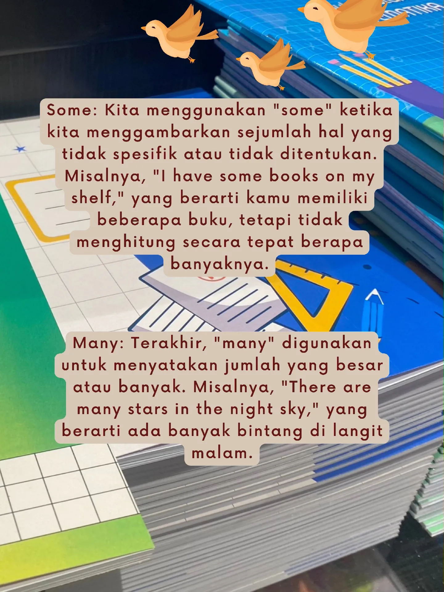 Menguasai Some, Any, Few, dan Many | Galeri diposting oleh Study Hacks ...