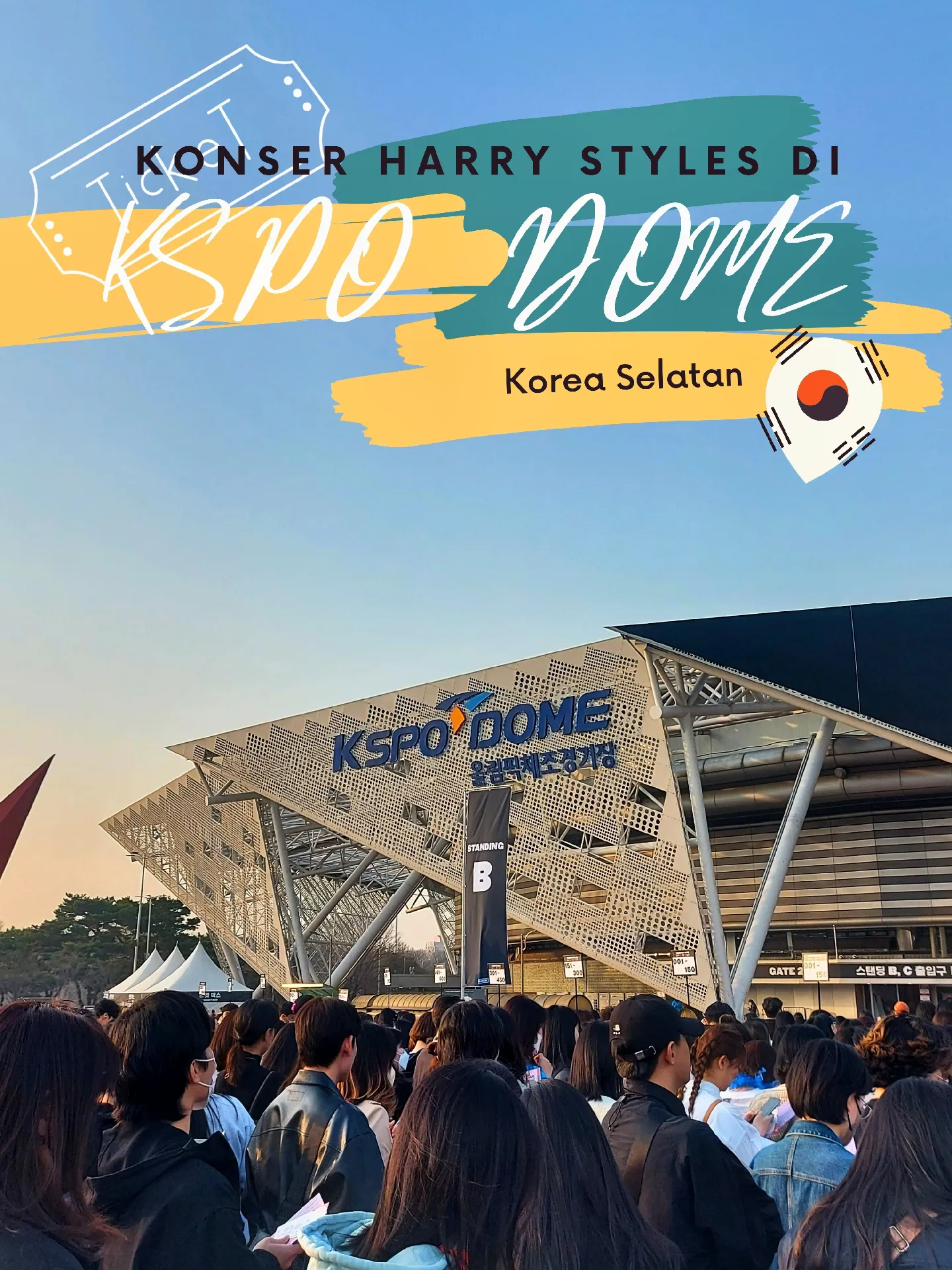 Konser Harry Styles di KSPO DOME 🇰🇷 | แกลเลอรีที่โพสต์โดย Hening Tyas | Lemon8