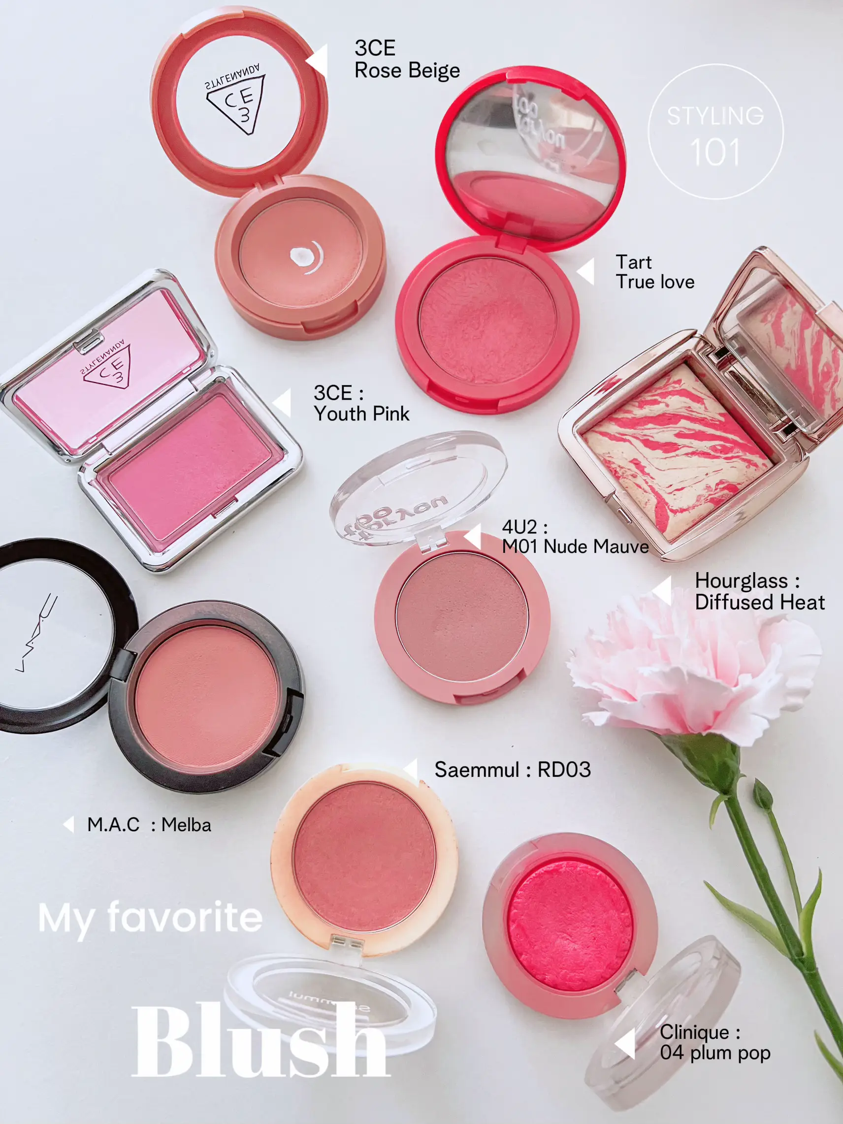 My Blush Favorite🌈 | แกลเลอรีที่โพสต์โดย Beau.PK | Lemon8