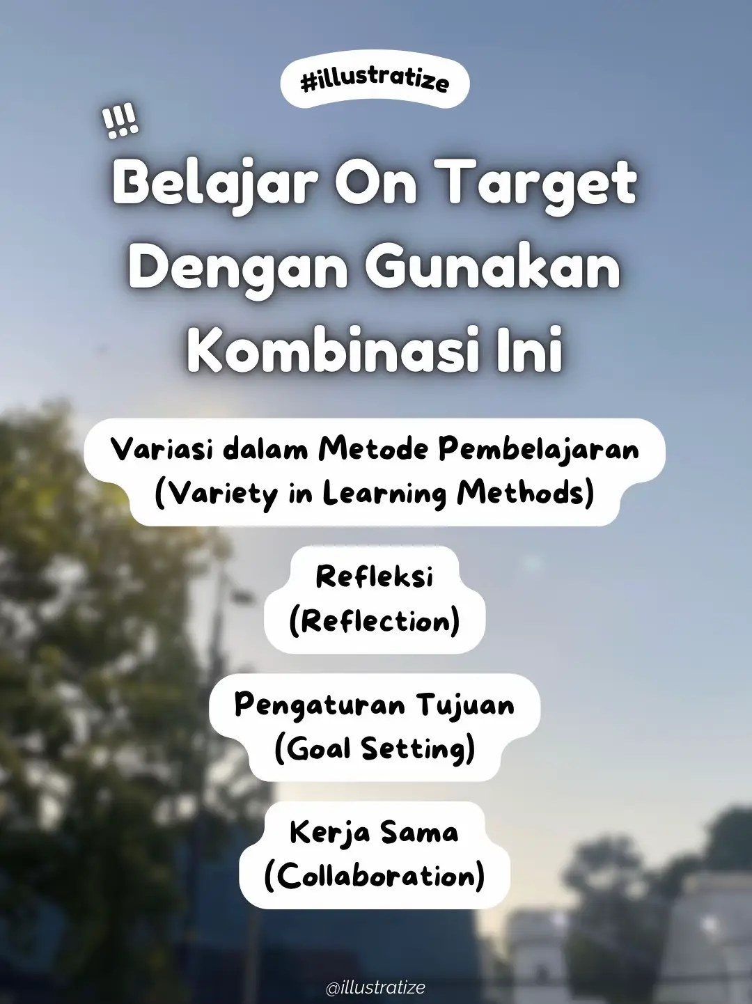 Belajar On Target Dengan Gunakan Kombinasi Ini | Galeri diposting oleh ...